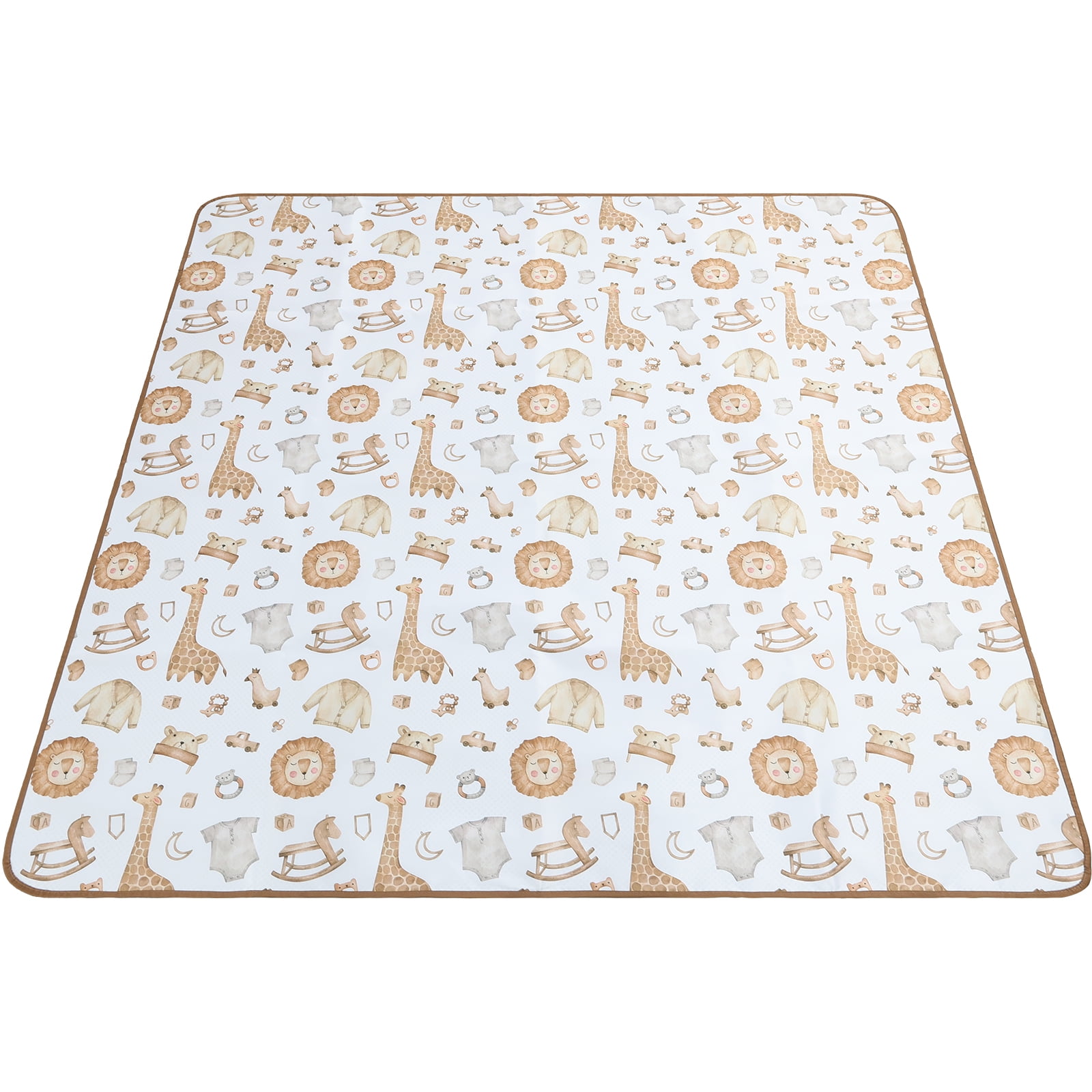 Baby Splash Mat Baby Crawling Pad Waterproof Washable Splash Cushion ...