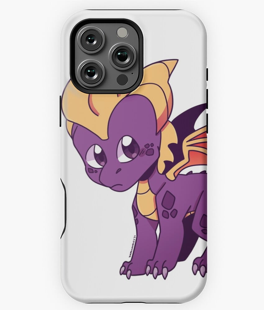 Baby Spyro Cute Dragon Video Game Phone Case for iPhone 16 15 14 13 12 ...