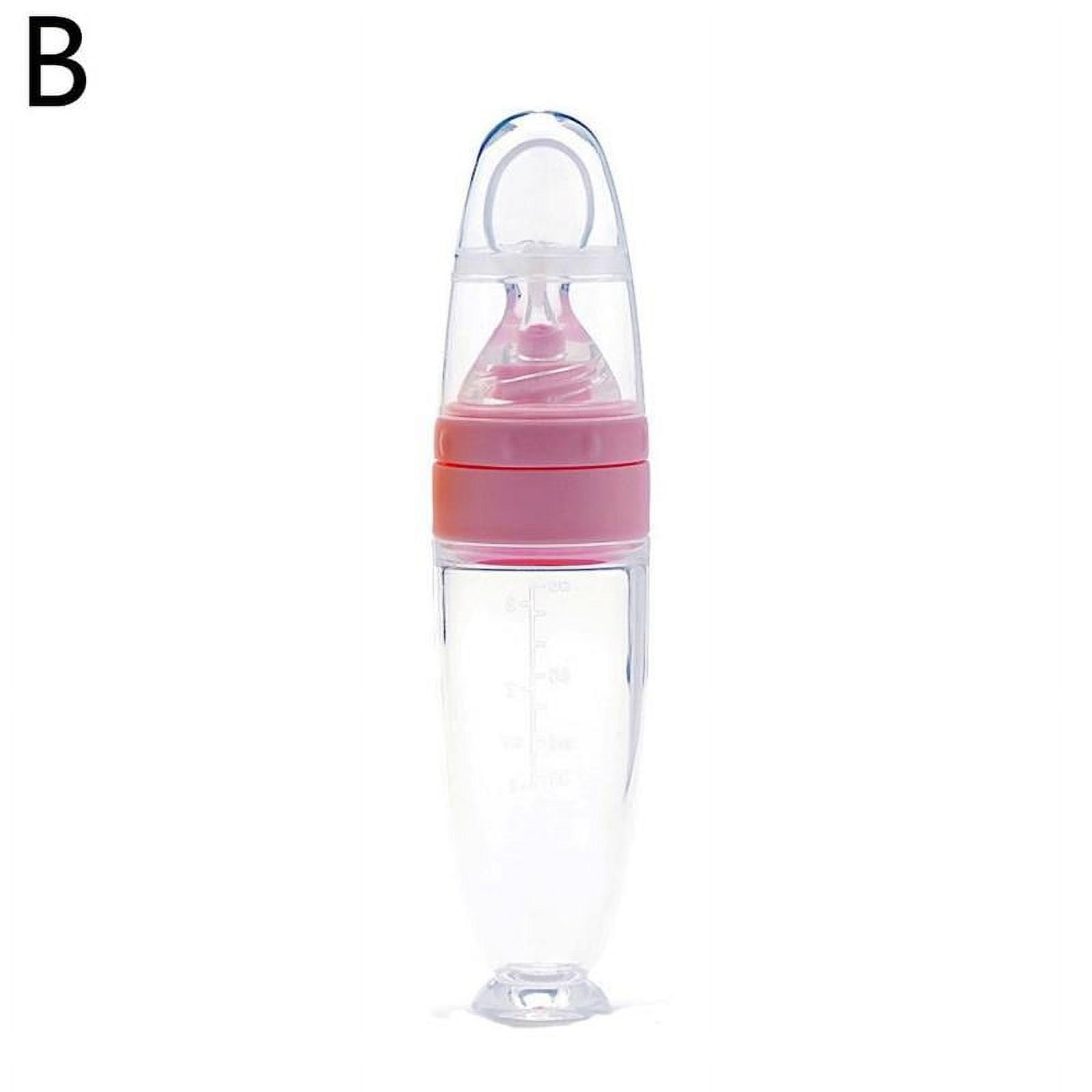 Baby Squeeze Rice Cereal Bottle Rice Cereal Spoon Food Feeder Grade ...