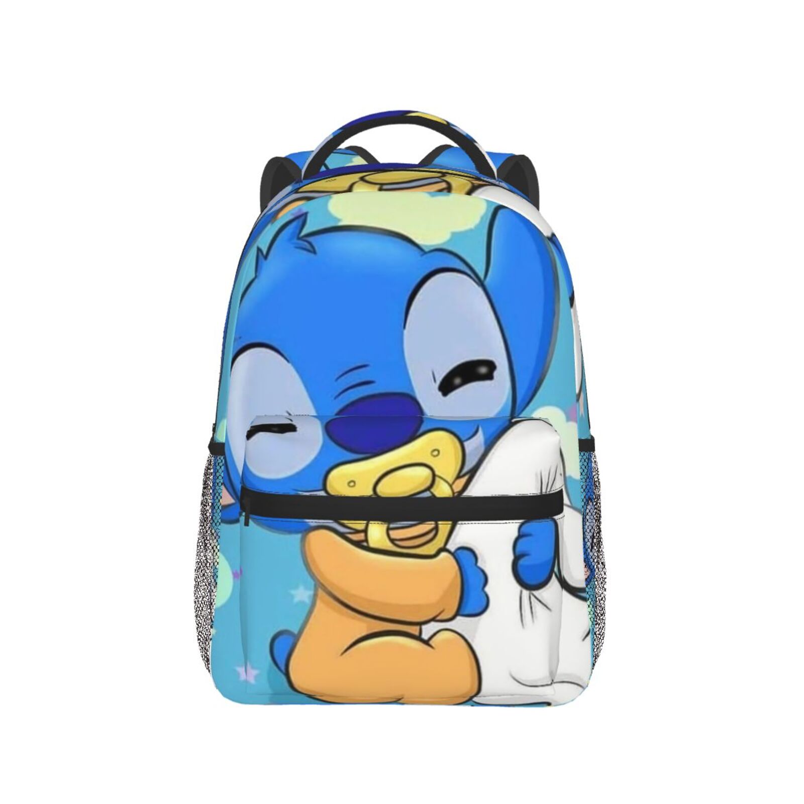 Baby Stitch Backpack,Fabric & PVC Backpack with Reinforced Strap for ...