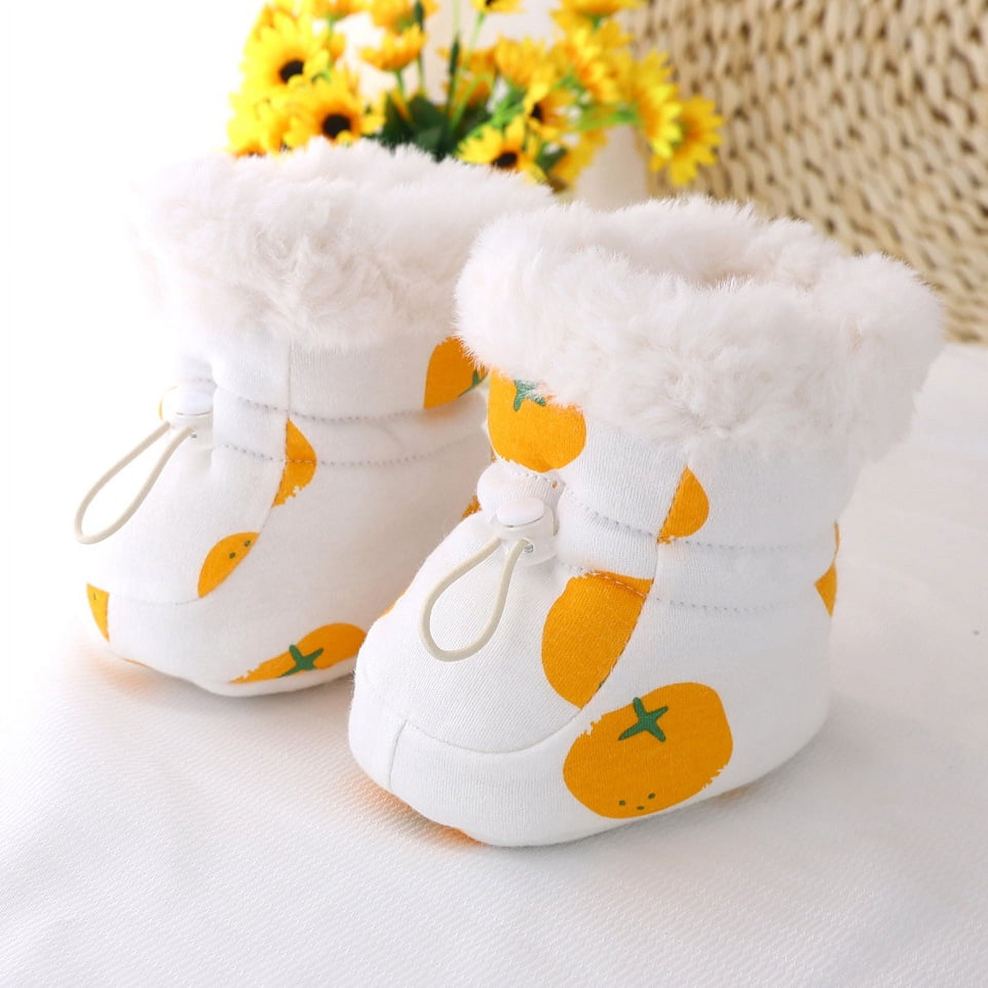 Baby Stocking Stuffers Baby Slippers 0-12 Months Infant Slippers，Winter ...