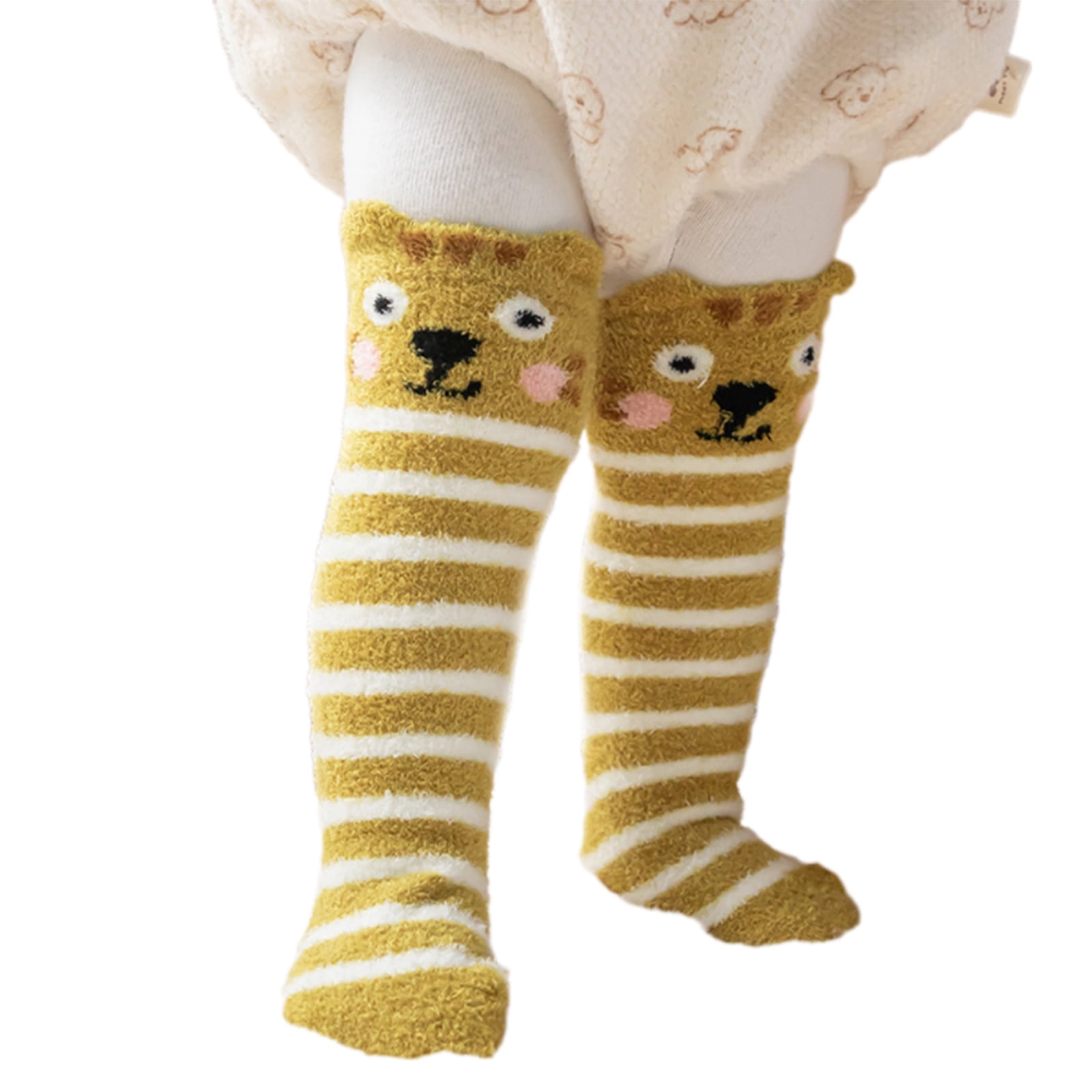 Baby Striped Long Stockings Warm Socks for Winter Autumn Stylish ...