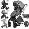 Baby Stroller,Compact Toddler Carriage,Newborn Pram with Diaper Bag ...