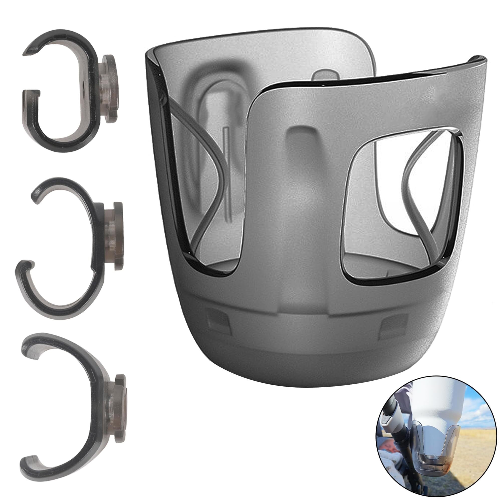 Baby Stroller Cup Holder Compatibile with Uppa-Baby Vista, Cruz, Minu ...