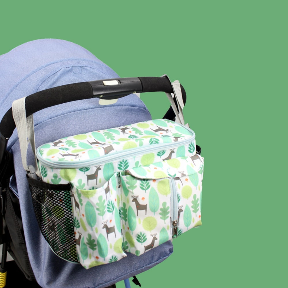 Baby Stroller Organizer Baby Diaper Bag Tote - Mommy Bag 2 Insulated ...