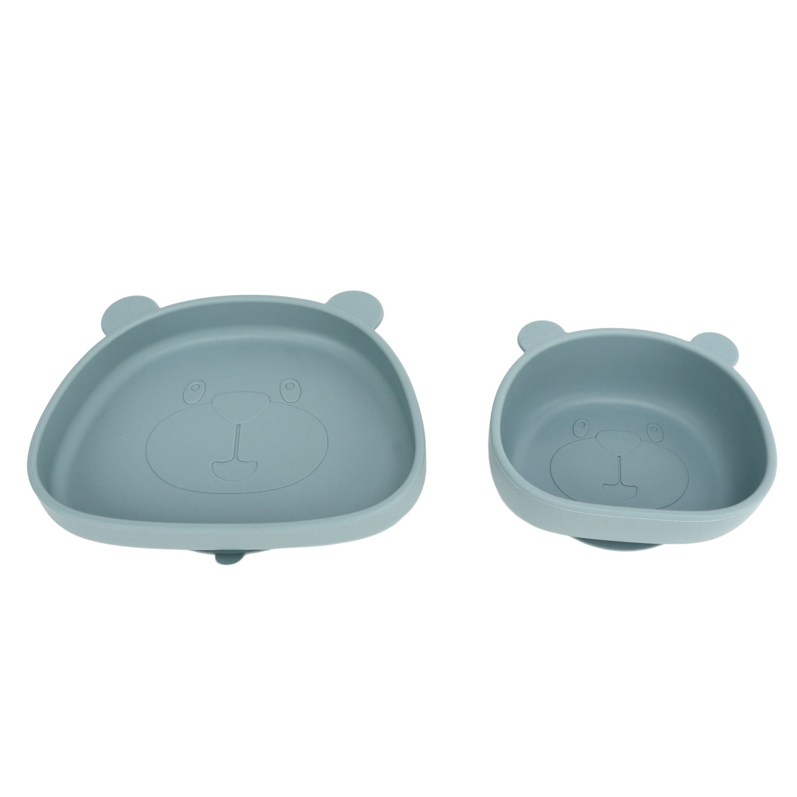 Baby Suction Plates Panda Shaped Powerful Suction Silicone Kid Suction ...
