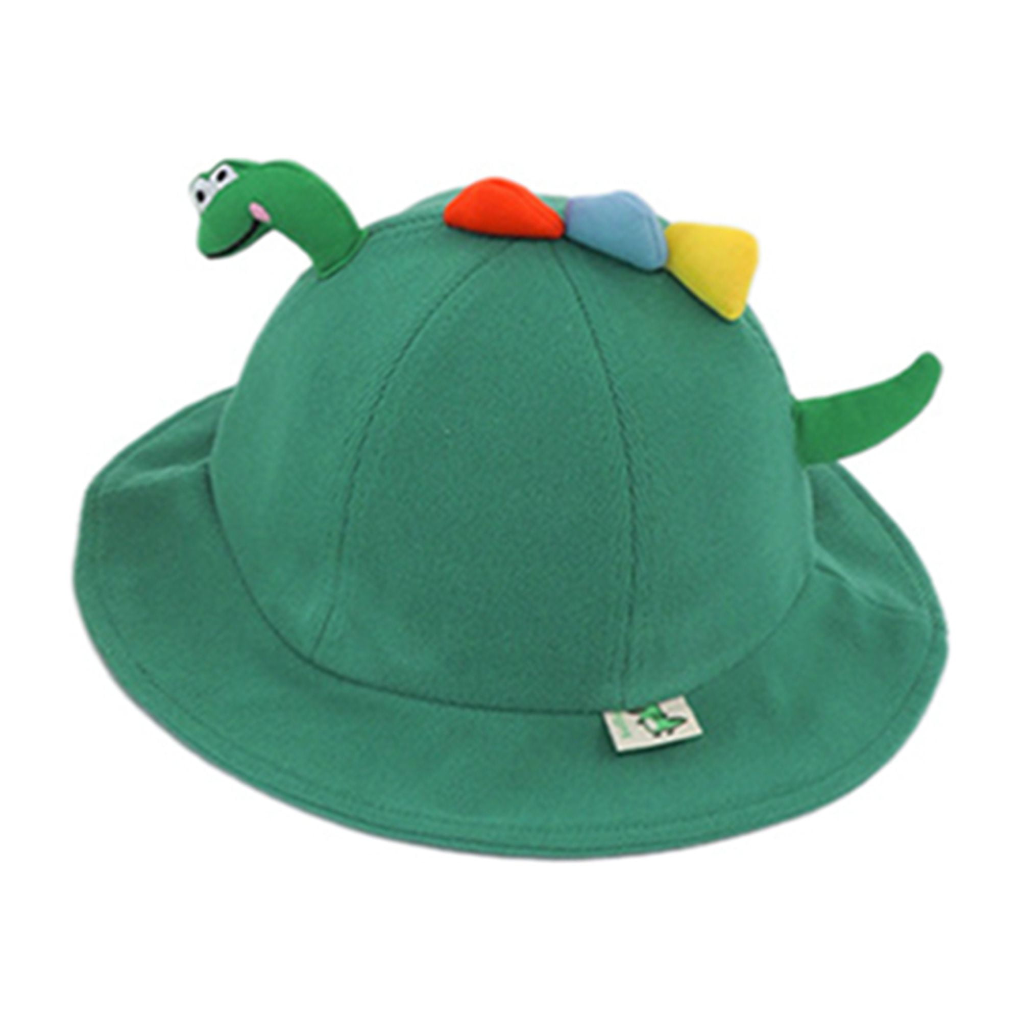 Baby Summer Dinosaur Bucket Hat Sun Protection Wide Brim Fisherman Hat ...