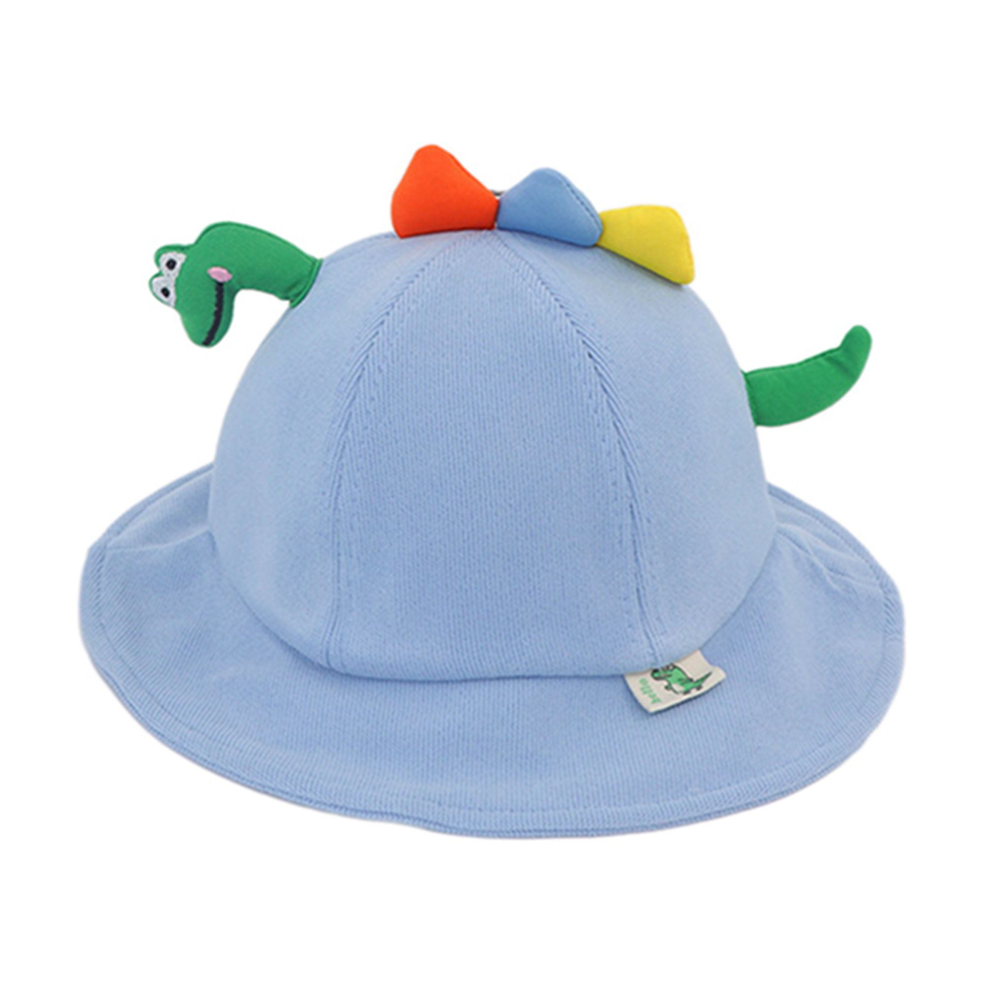 Baby Summer Dinosaur Bucket Hat Sun Protection Wide Brim Fisherman Hat ...