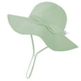 Baby Sun Hat Bonnet Adjustable Outdoor Beach Wide Brimmed Bucket Hat ...