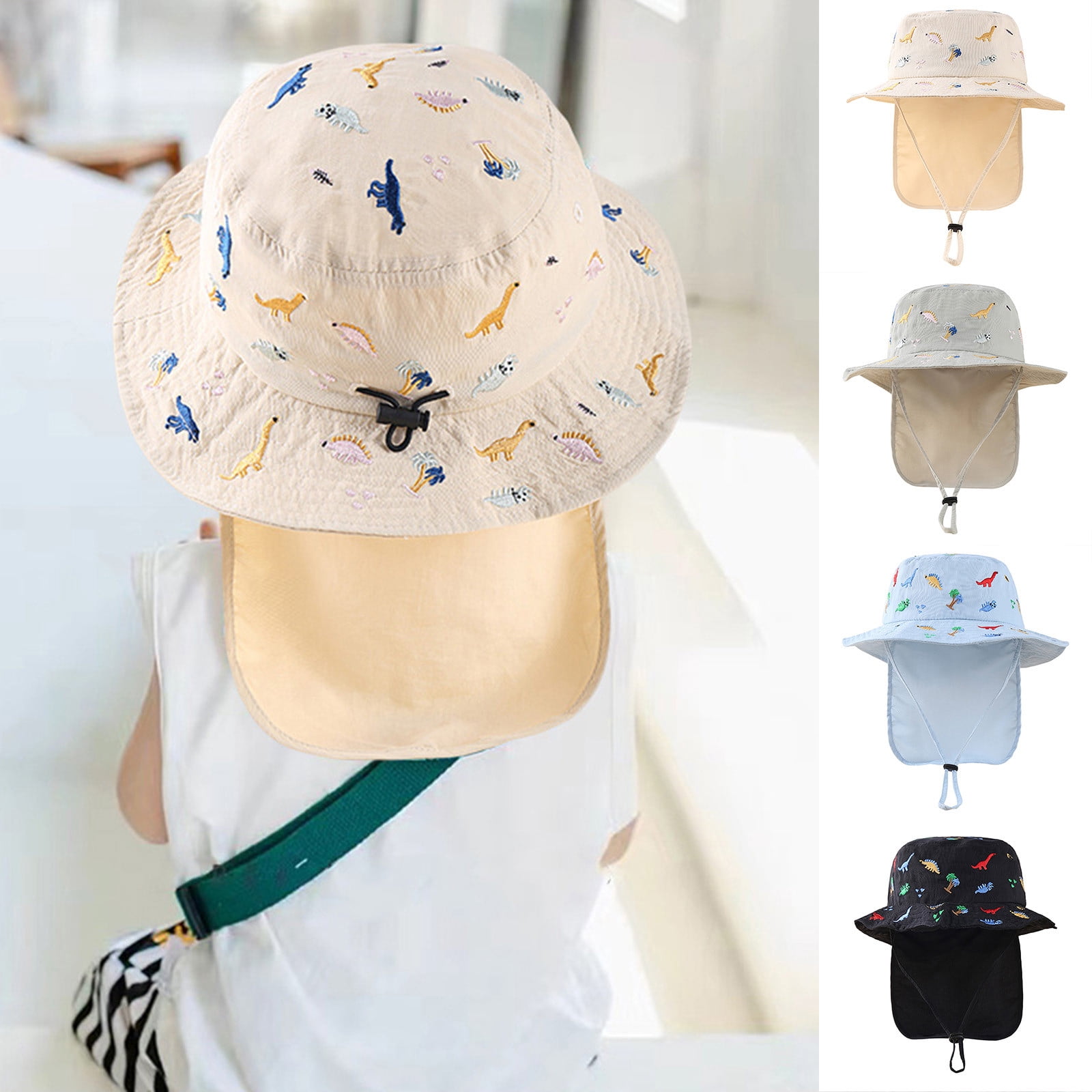 Baby Sun Hat Outdoor Sun Protection Casual Hats with Wide Brim Regular ...