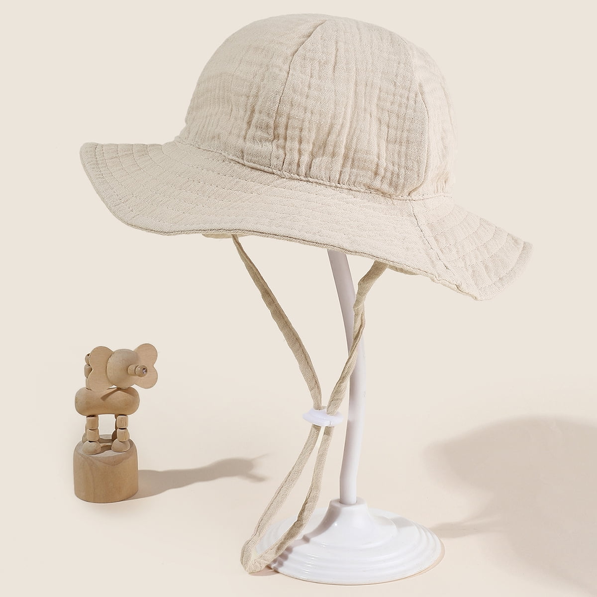 Baby Sun Hat Summer Sunhat Kids Bucket Hats for Girls Pure Cotton Beach ...