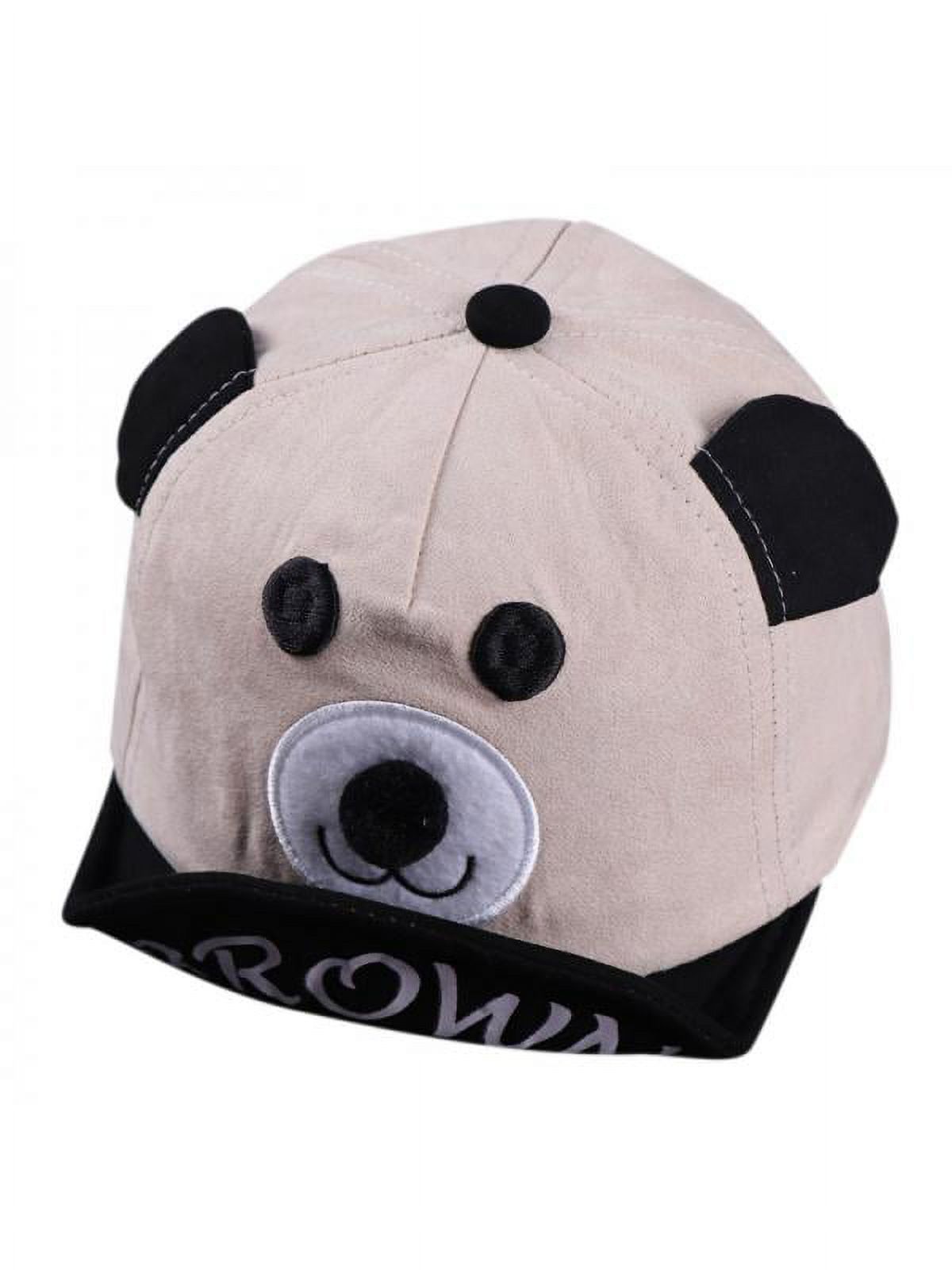 Baby Sun Hat Toddler Kids Girl Boy Cartoon Bear Baseball Cap Summer ...