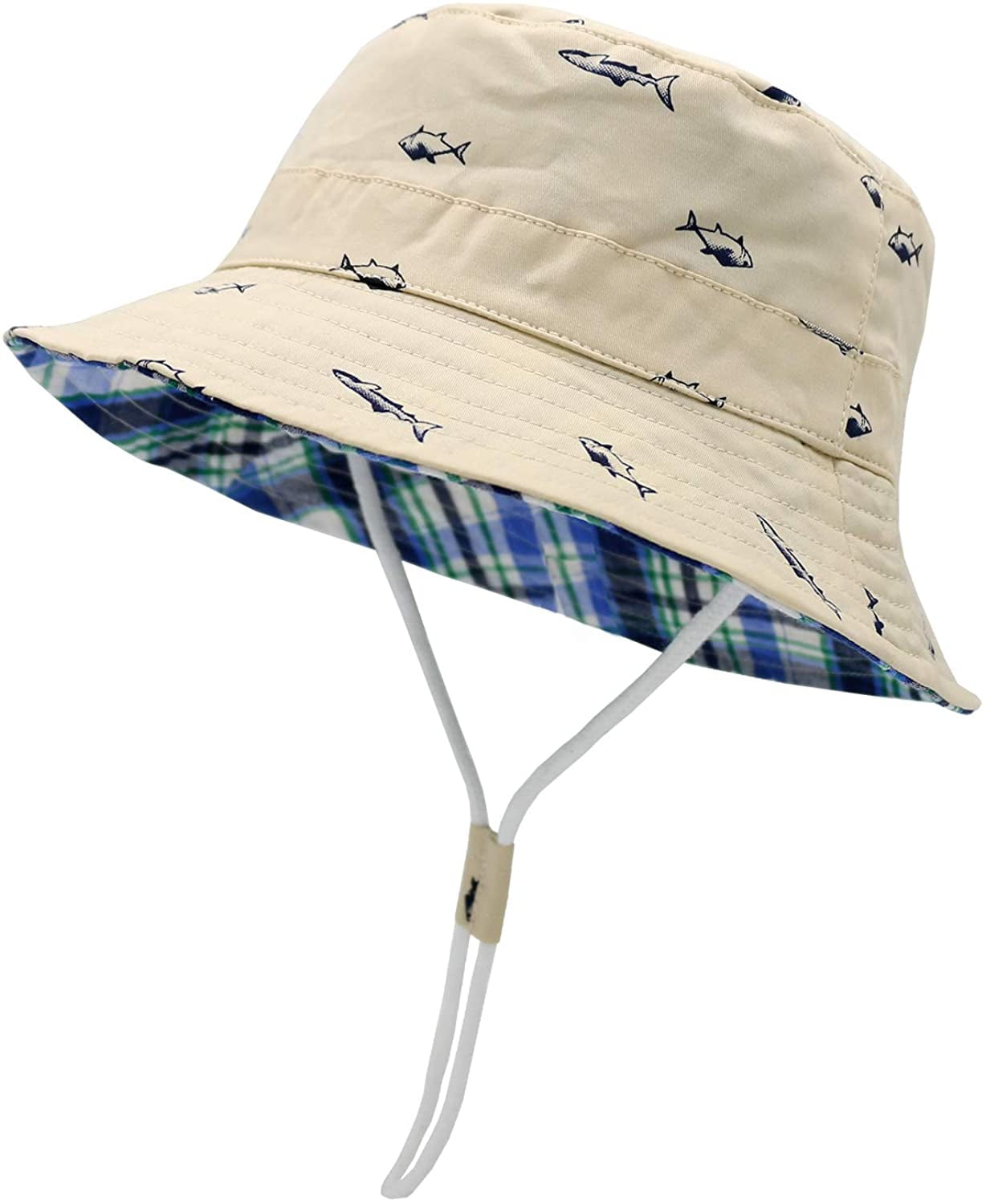 Baby Sun Hat Toddler Summer Hats UPF 50+ Sun Protection Baby Bucket Hat ...