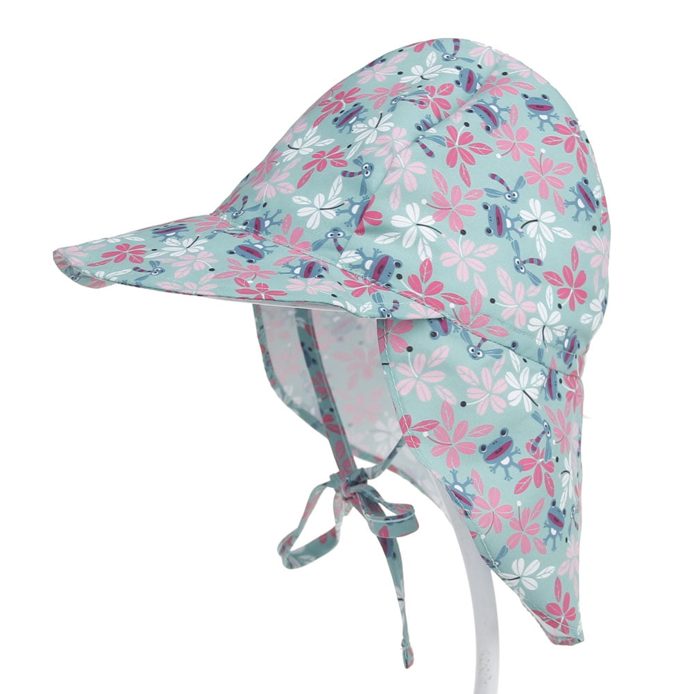 Burkashear Baby Sun Hat, UPF 50+ Toddler Bucket Hat, Cotton Wide Brim ...