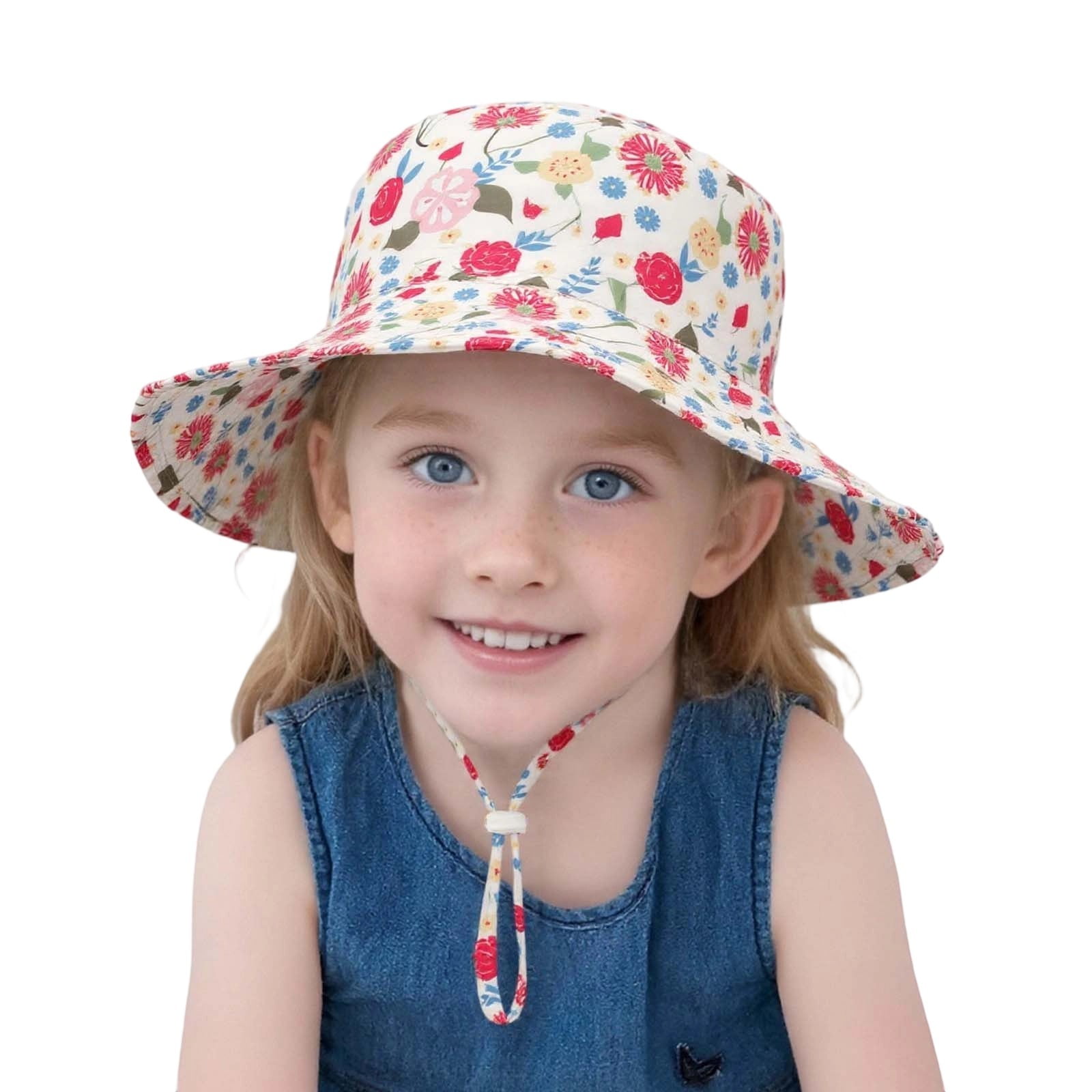 Baby Sun Hats Toddler Kids Summer Sun Hat Upf 50+ Wide Brim Fisherman ...