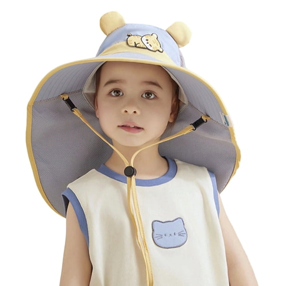 Baby Sun Hats Upf50+ Sun Protection Bucket Hat Toddler Summer Beach ...