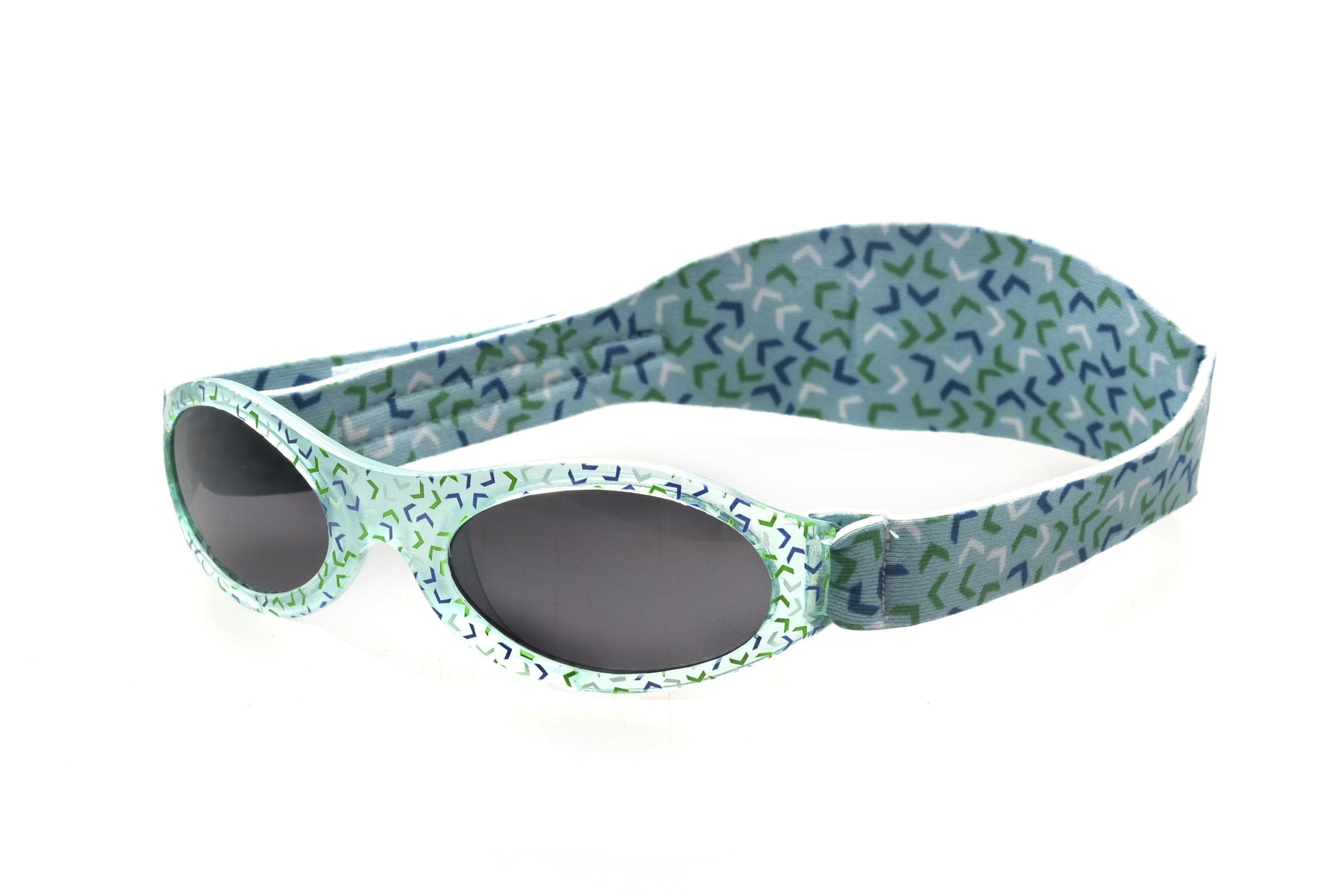 Baby Sunglasses - Bubzee Polarized Wrap Around - Confetti Green ...