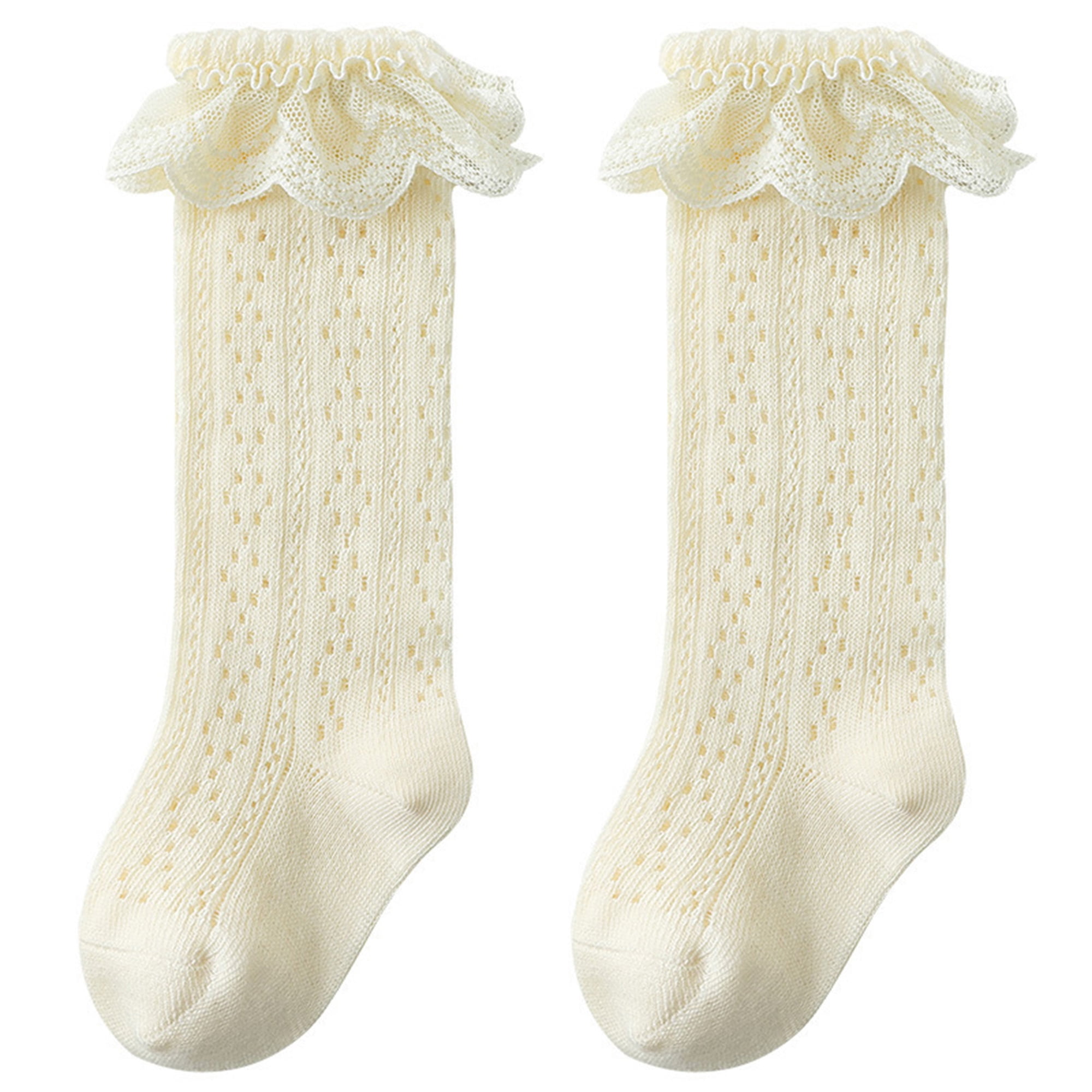 Baby Sweetie Girls Knee High Mesh Socks Breathable Infants Toddler ...