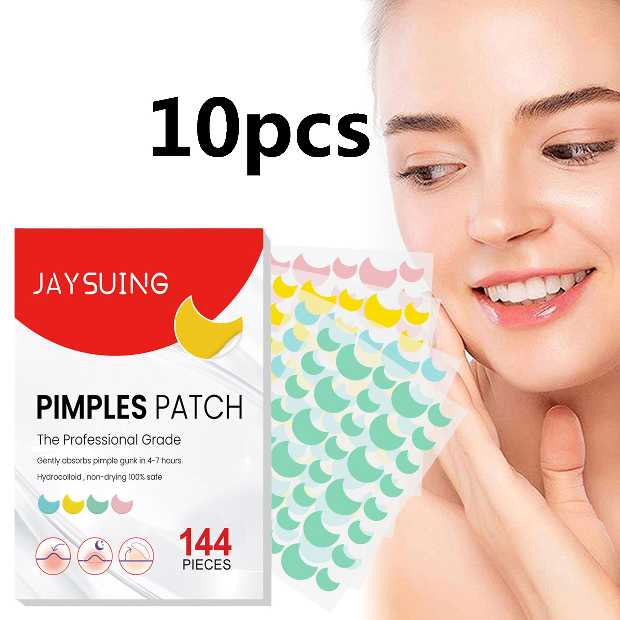 Baby Sweetie Pimple Patches for Face Salicylic Acid Tea Tree, Cute Moon ...