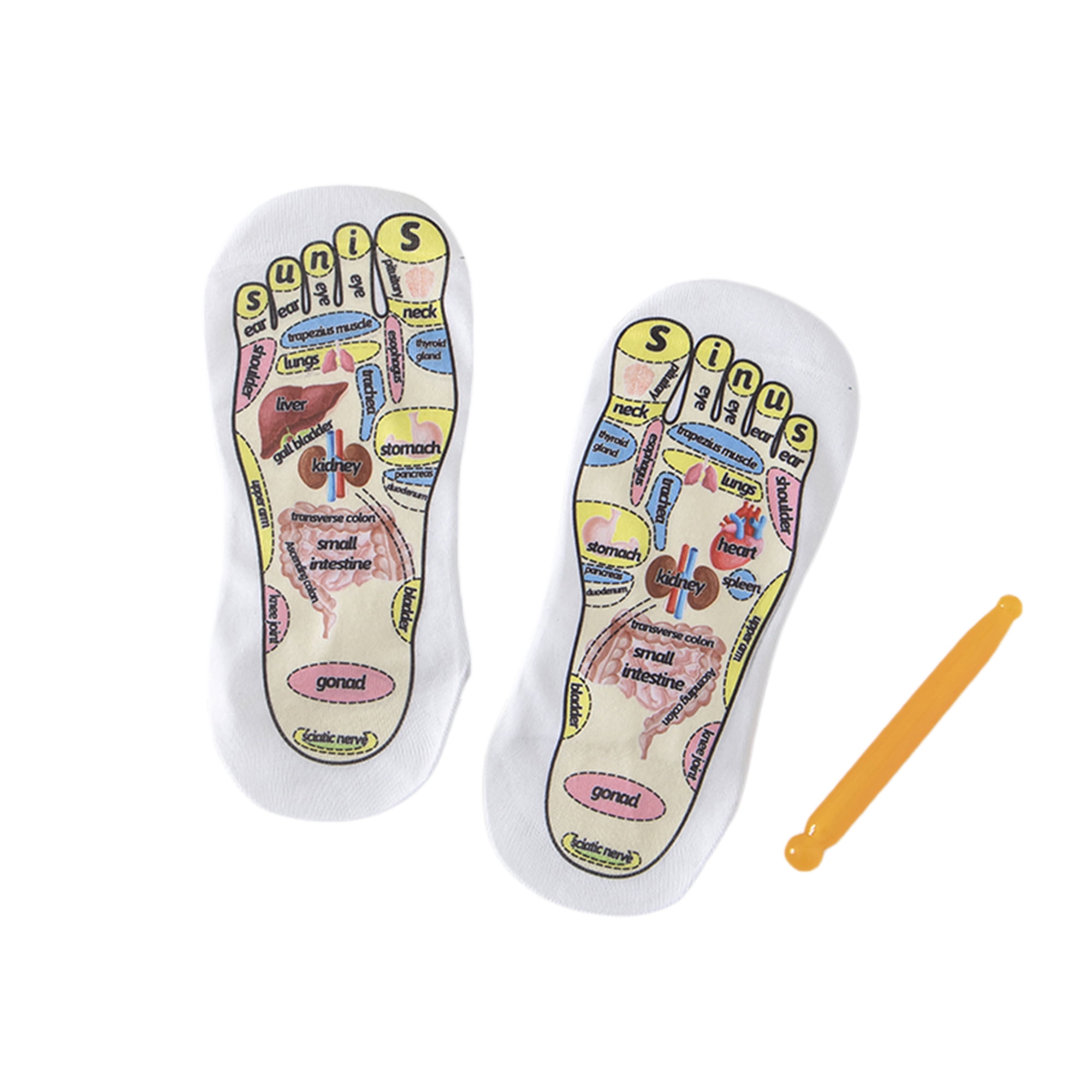 Baby Sweetie Reflexology Socks with Trigger Point Massage Tool, Foot ...