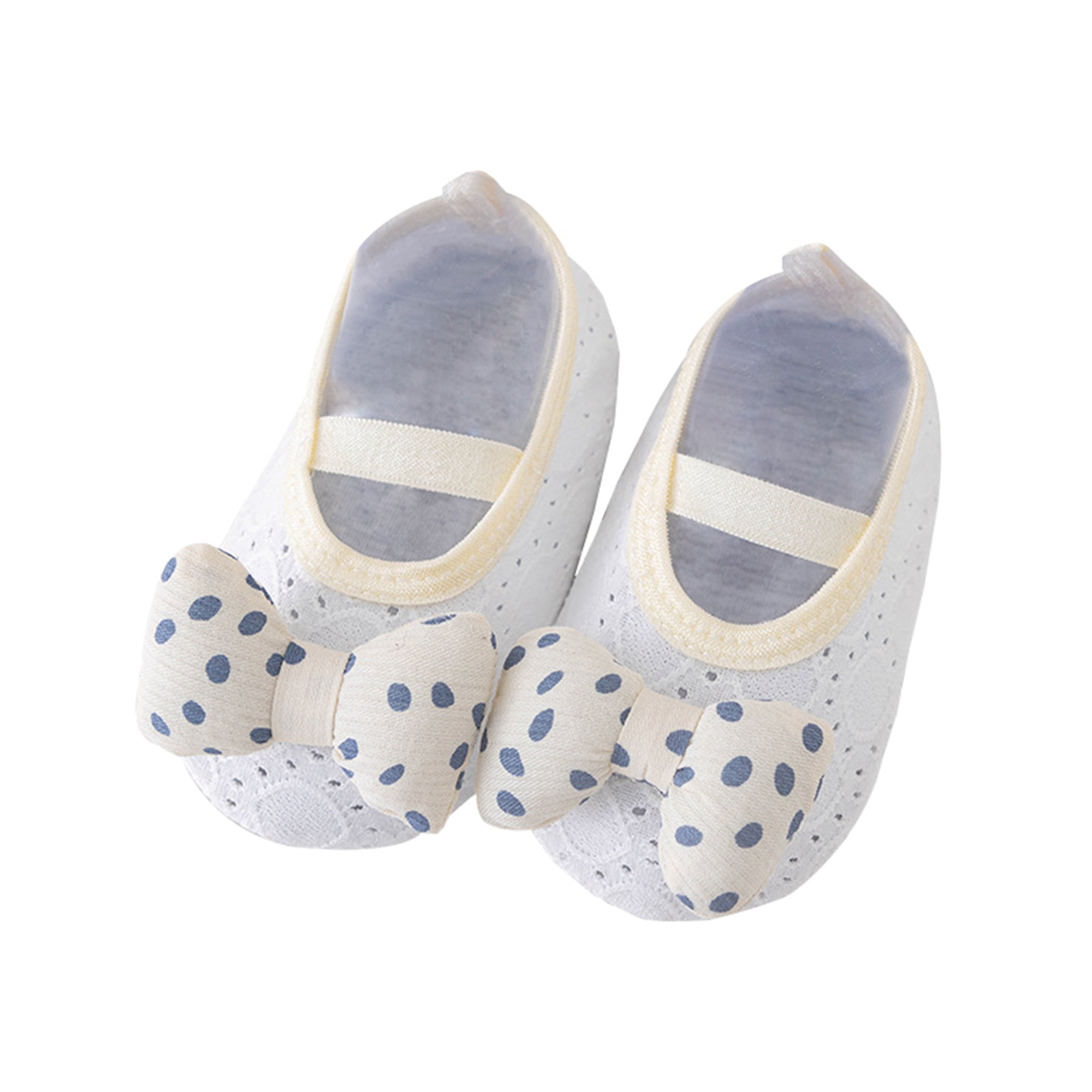 Baby Sweetie Sock Shoes Toddler Walking Shoes Infant Bowknot Eyelet Non ...