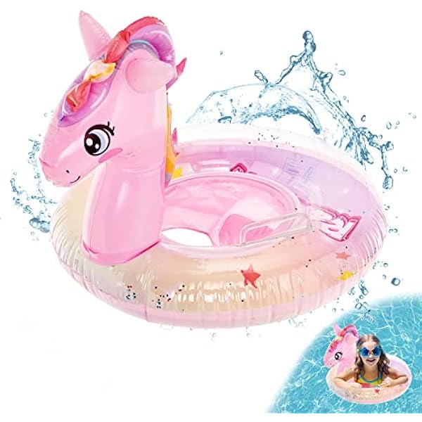 Baby Swimming Float for Children, Inflatable Pool Float Swimming Ring ...