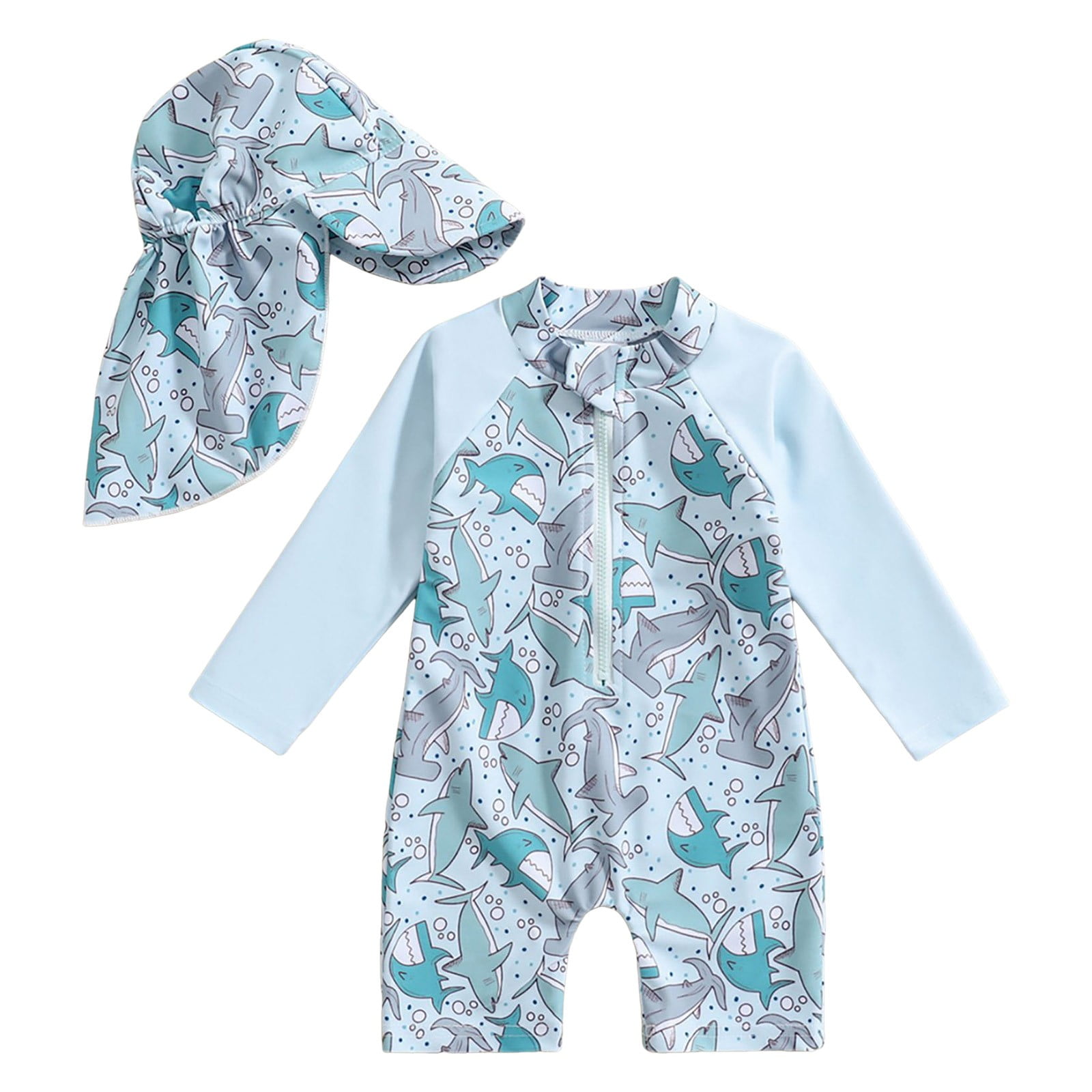Baby Swimsuit Boy 24 Months Baby Swimsuit Boy Rash Guard Set 3M-3T, UPF ...