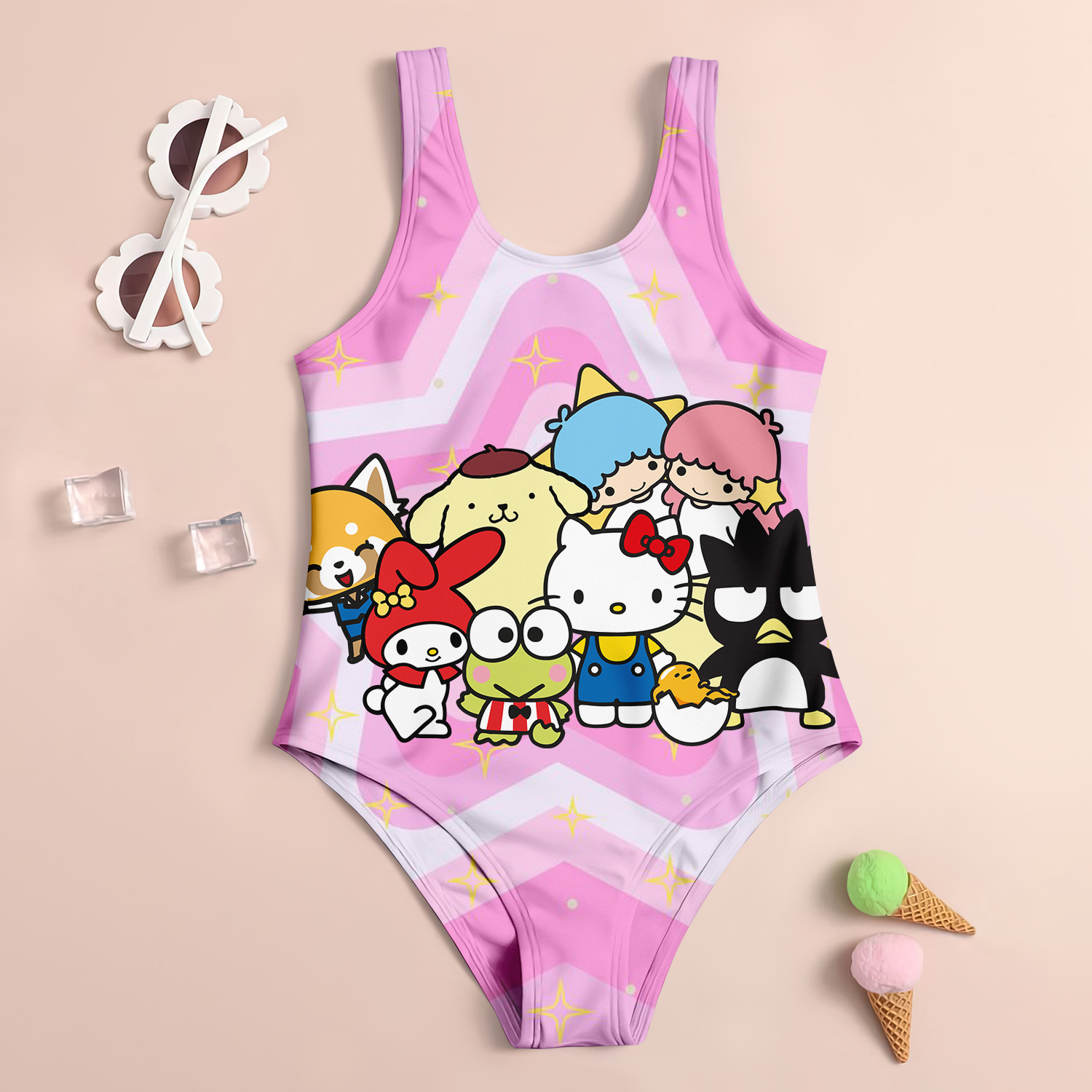 Baby Swimwear 2024 Summer Children‘s Swimsuit Girls Cute Large Size ...