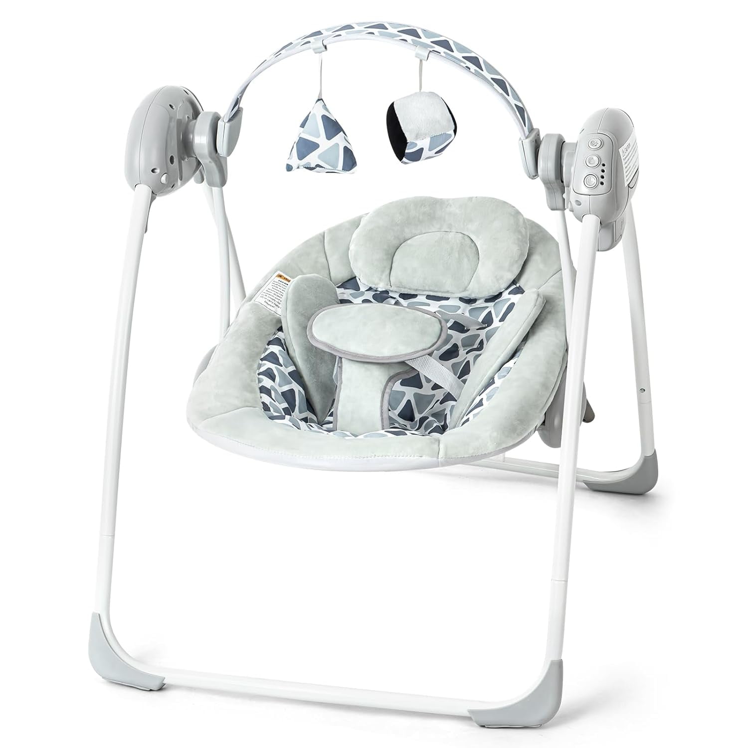 Baby Swing,Baby Swings for Infants,Easy-Fold Infant Swing with ...