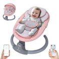 HDJ Baby Swing for Infants, Portable Electric Rocker, 5 Sway Speeds ...