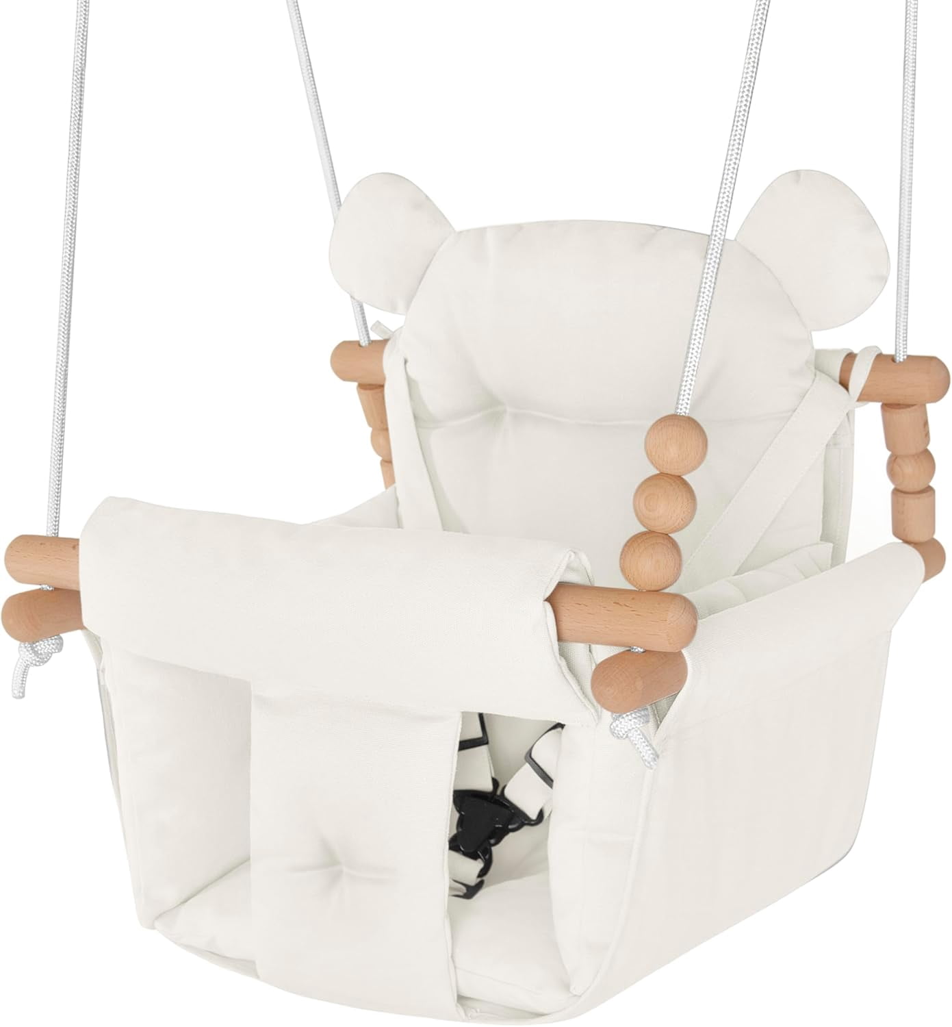 Baby Swing Indoor Outdoor, Secure Canvas Baby Swing, Toddler Swing Seat ...
