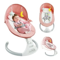 Ingenuity InLighten Baby Swing, Easy-Fold Frame, Swivel Infant Seat ...