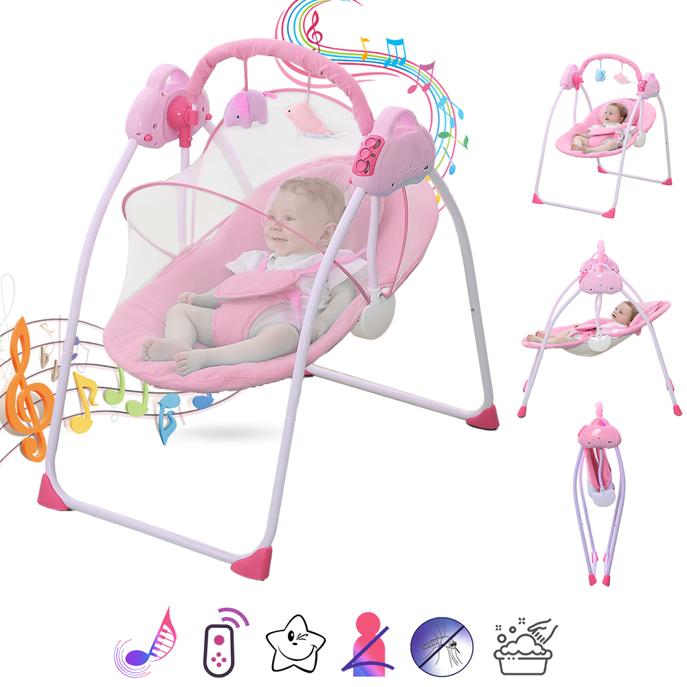 Ingenuity Swing 'n Go Portable 5-Speed Baby Swing Infant Seat with ...
