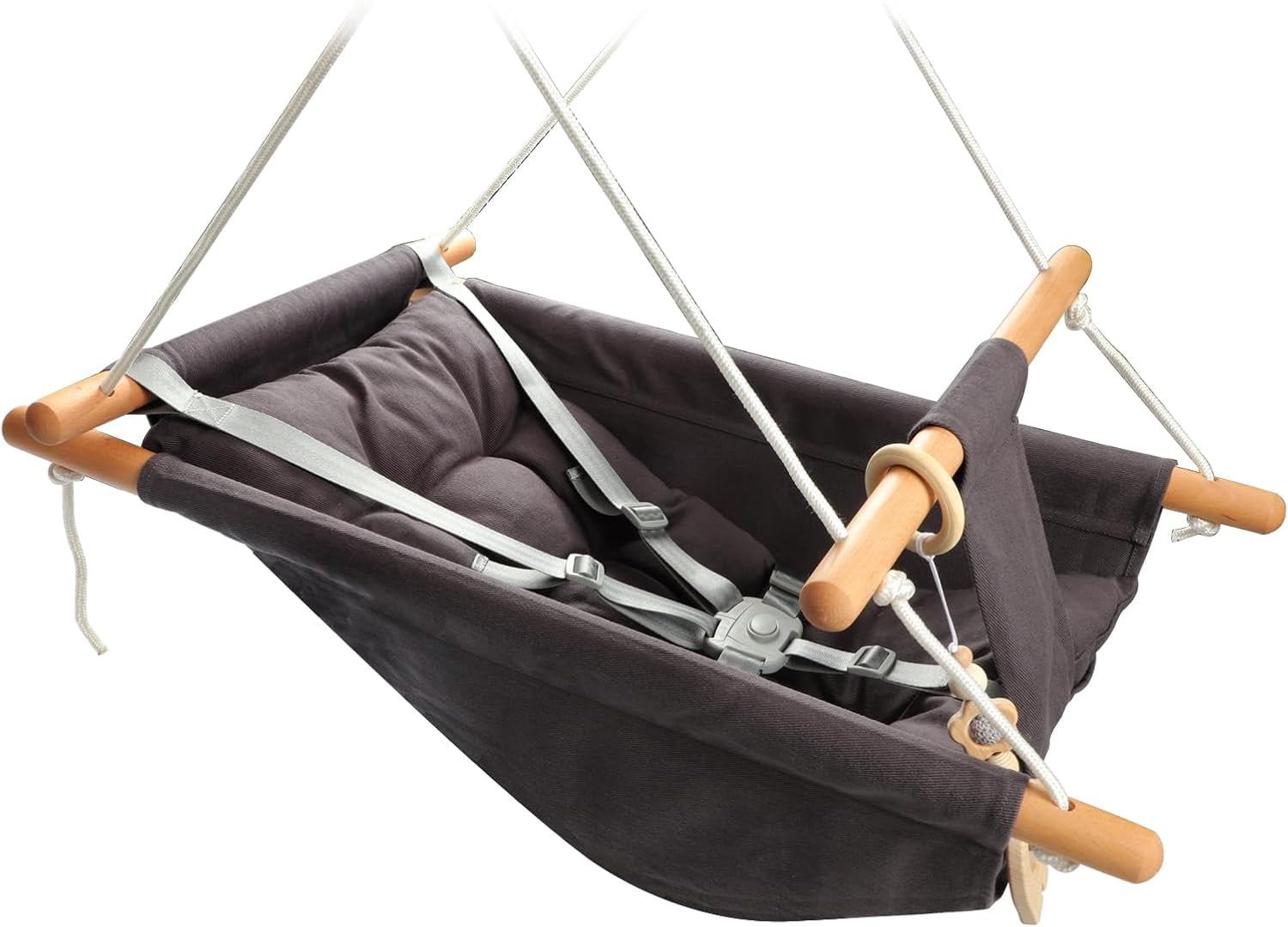 Baby Swing Outdoor Indoor for Infants to Toddlers, Portable Adjustable ...