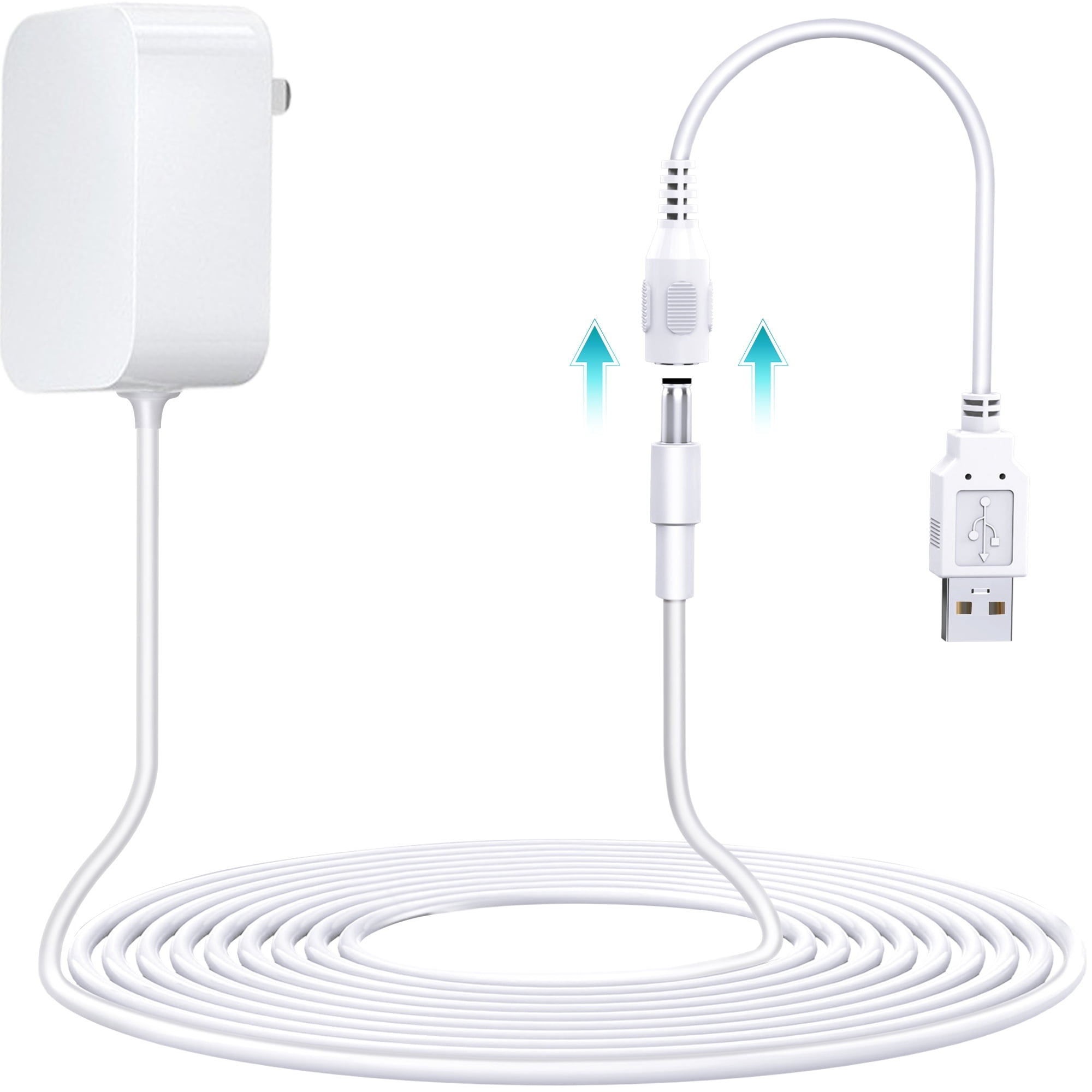 BDQQ Baby Swing Power Cord USB Adapter for Ingenuity InLighten & Swing ...