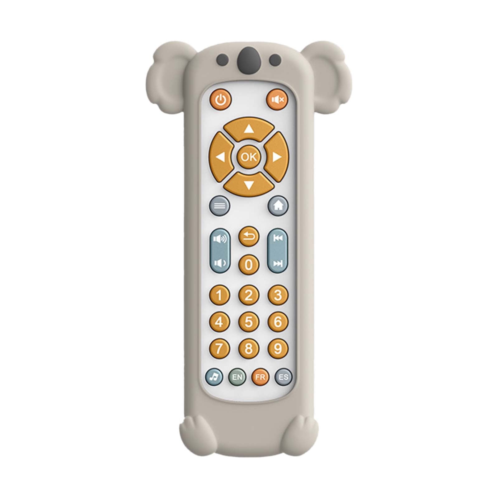 Baby TV Remote Control Toy With Light And Sound Realistic Controller ...