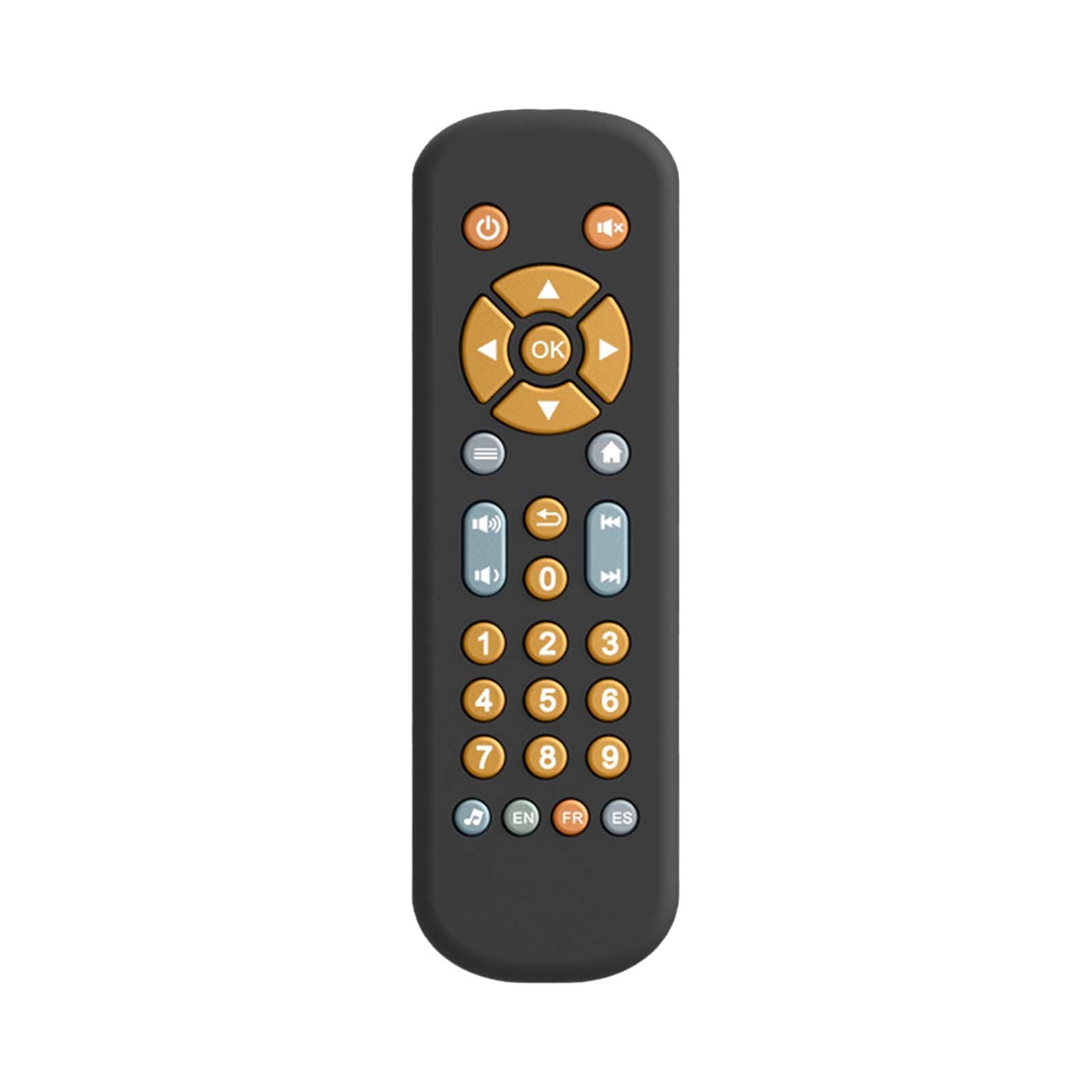 Baby TV Remote Control Toy With Light And Sound Realistic Early ...