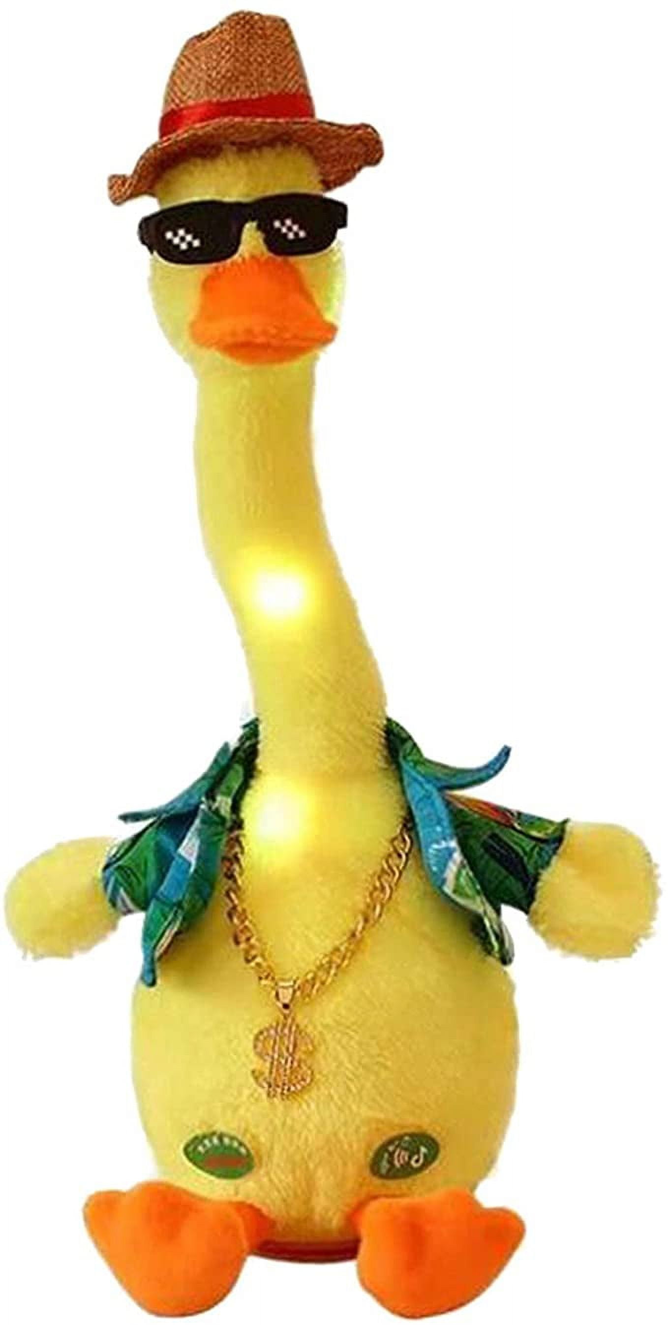 Baby Talking Duck Toys,Yellow Duck Stuffed Animals Christmas Birthday ...