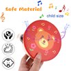 Kotyreds 4pcs Toddler Hand Tambourine Drum Bell, Plastic Musical ...