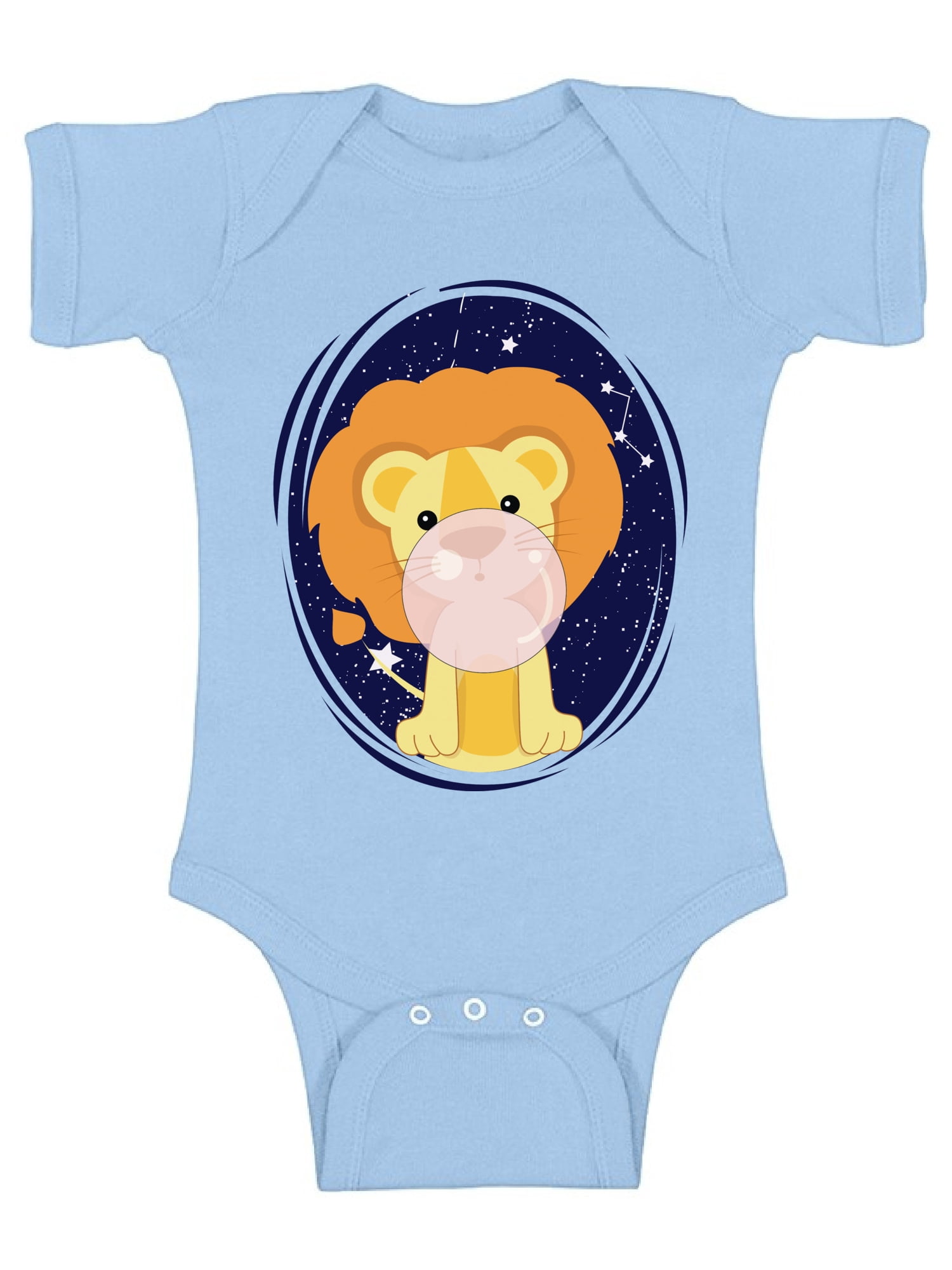 Baby Tees - Baby 6 - 12 - 18 24 Months - Cute Lion Romper - Walmart.com