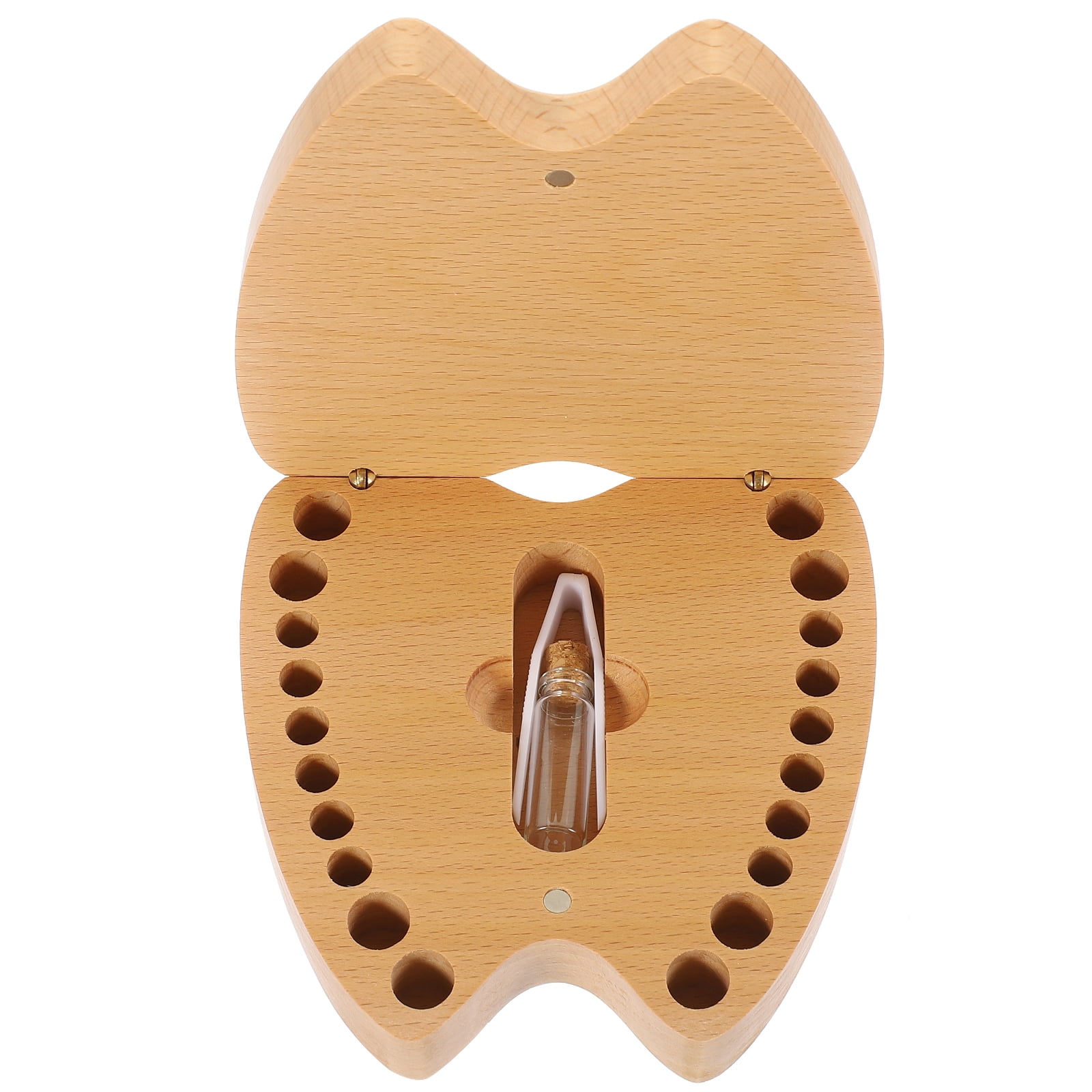 Baby Teeth Box Keepsake Container Newborn Storage Tooth Lost Holder ...