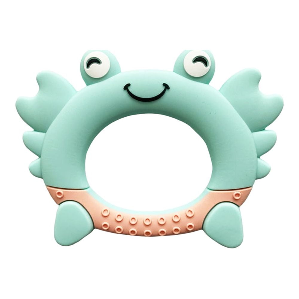Baby Teether, Chewy Toddler Freezable Sensory Toys, BPA Free, Soft and ...