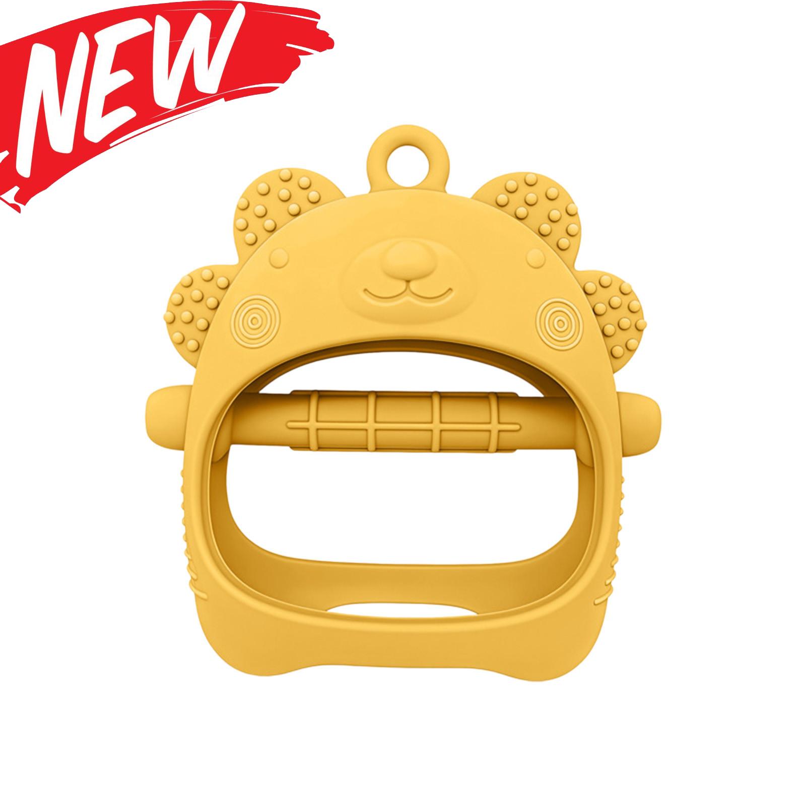 Baby Teething Toy for 0-6 6-12 Months, Food Grade Silicone Teething ...