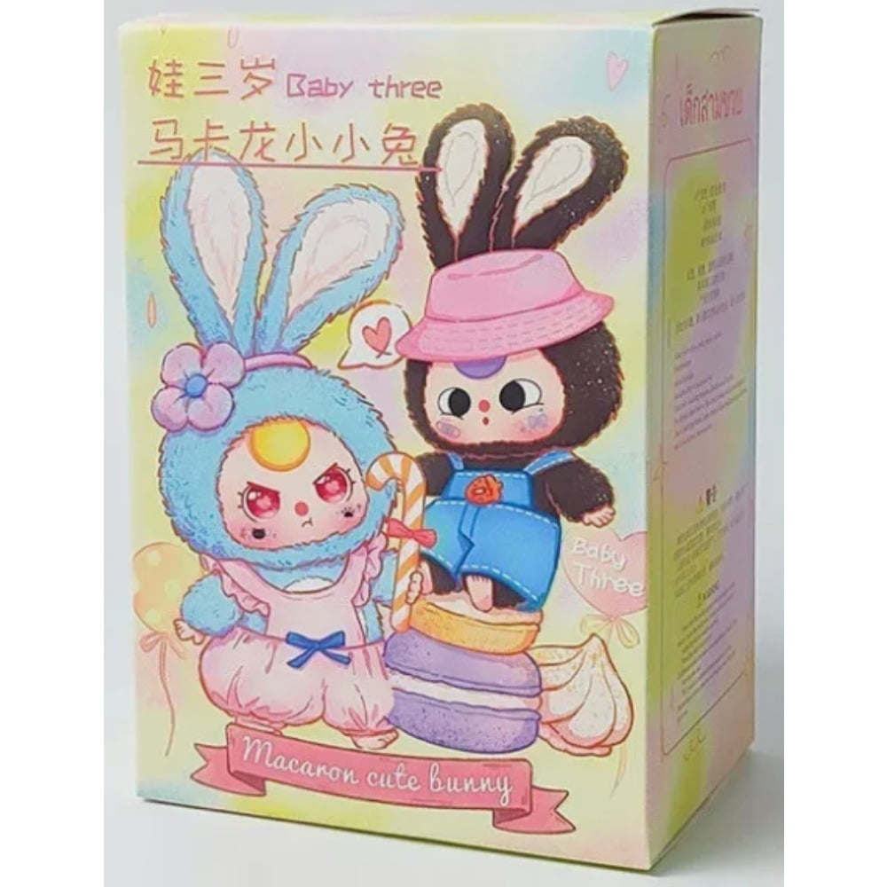 Baby Three Animal Party Series Plush Blind Box Baby Three V3 Figures ...