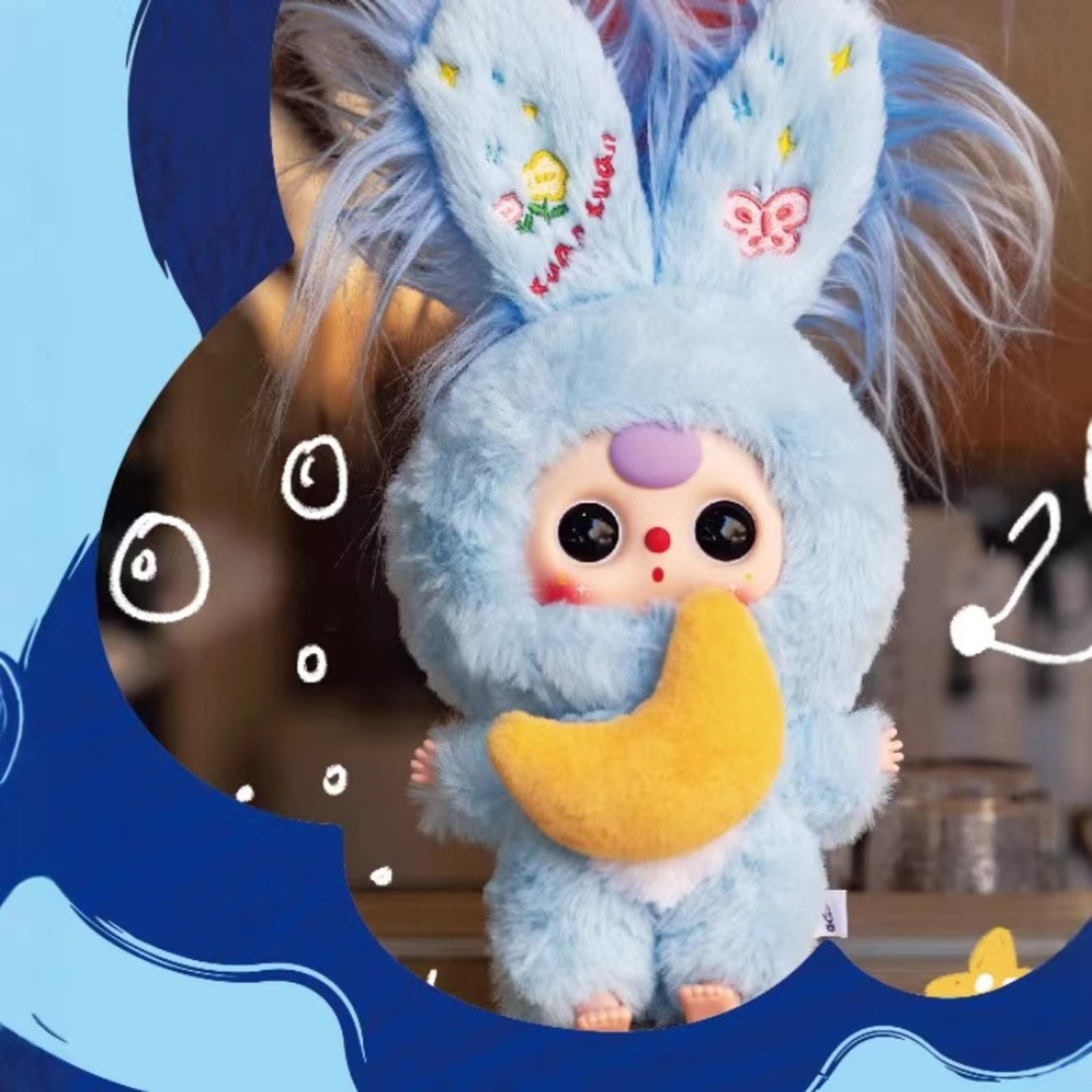 Baby Three Plush Dolls Blind Box - Walmart.com