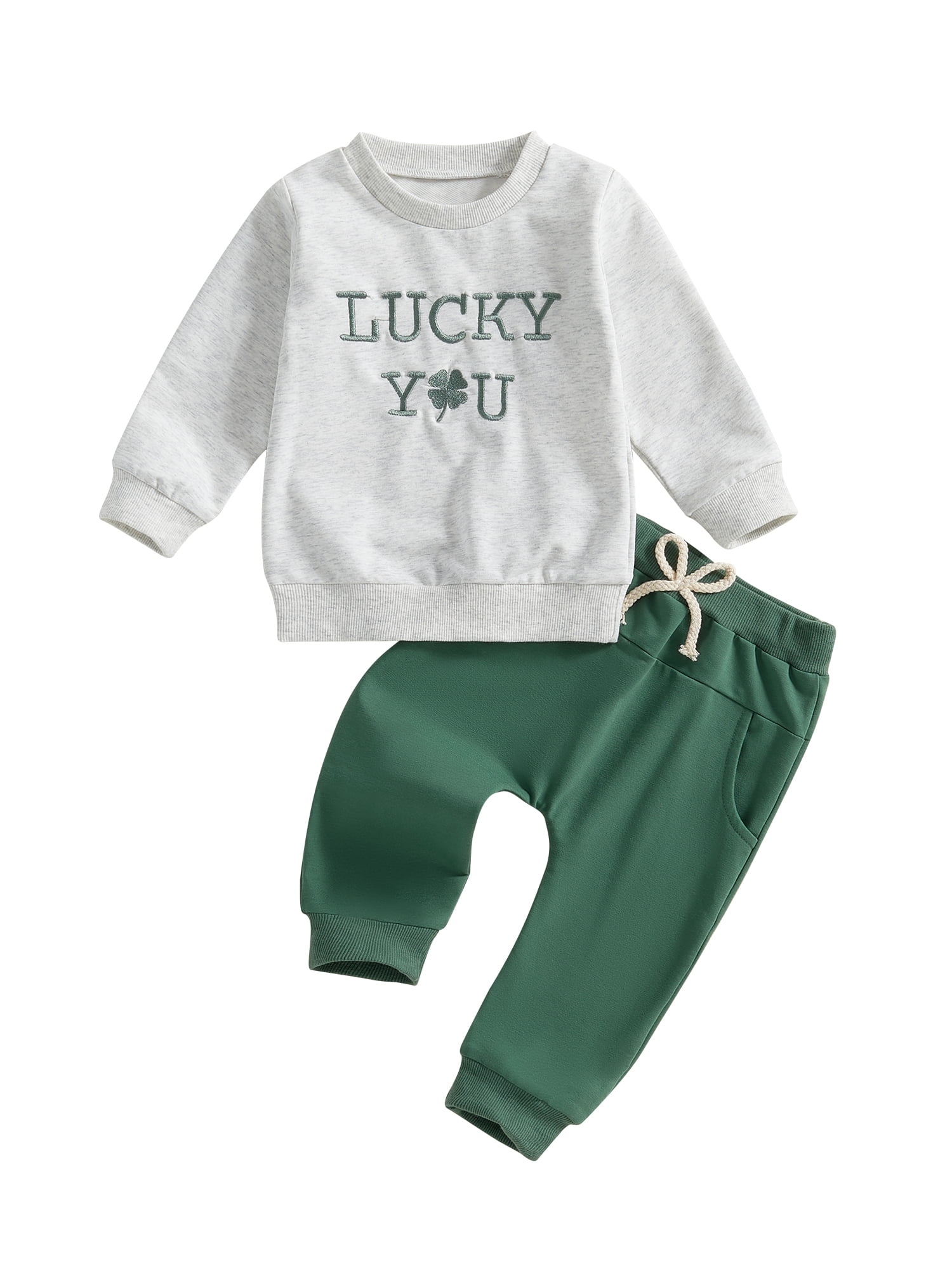 Baby Toddler 2Pcs Spring Outfits 0 6 12 18 24 Months 2T 3T Long Sleeve ...