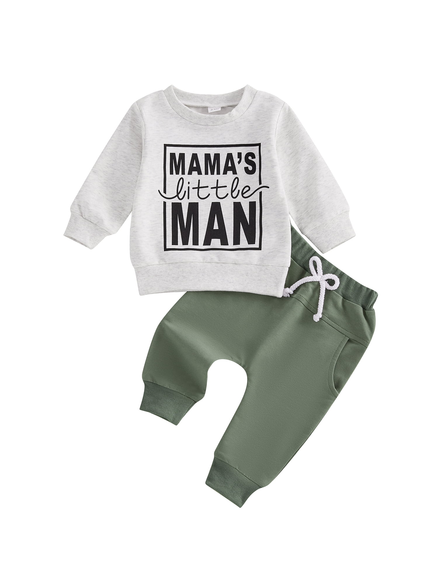 Baby Toddler Boy Fall Clothes Set 3 6 12 18 24 Months 2T 3T Letter ...