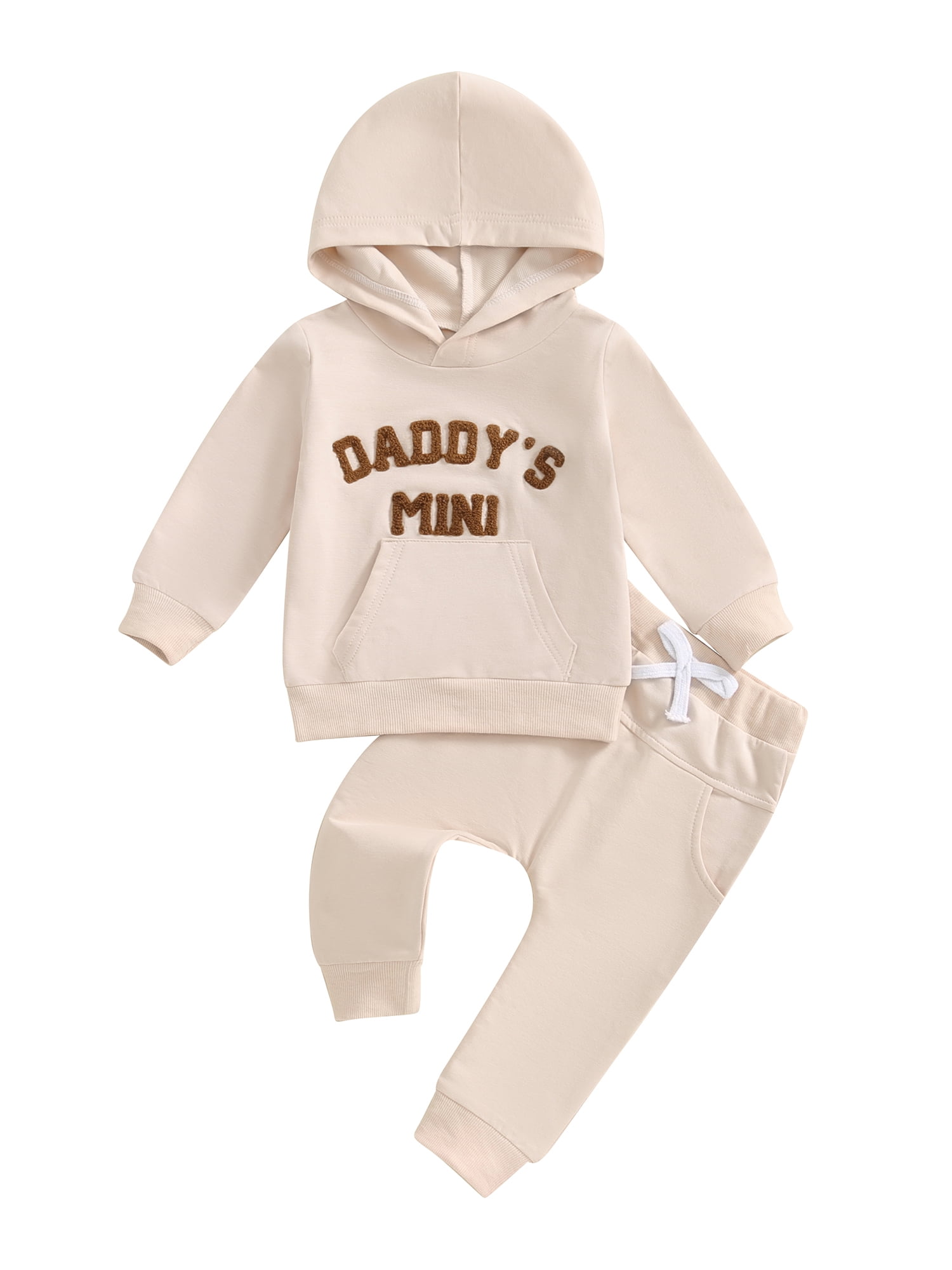 Baby Toddler Boy Fall Hooded Clothing Set 0 6 12 18 24 Months 2T 3T ...