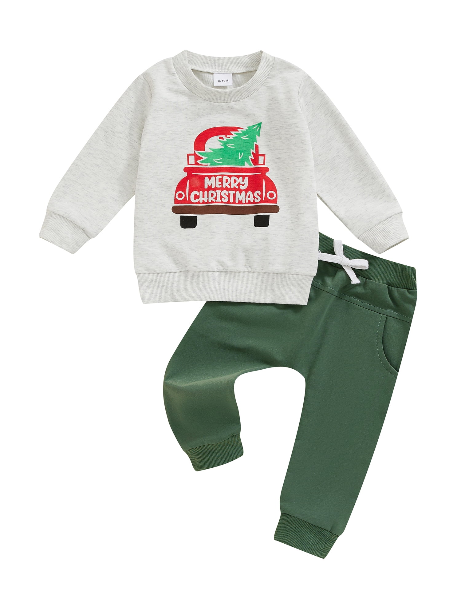 Baby Toddler Boys Christmas Clothes Set, 6 12 18 24 Months 2T 3T 4T ...
