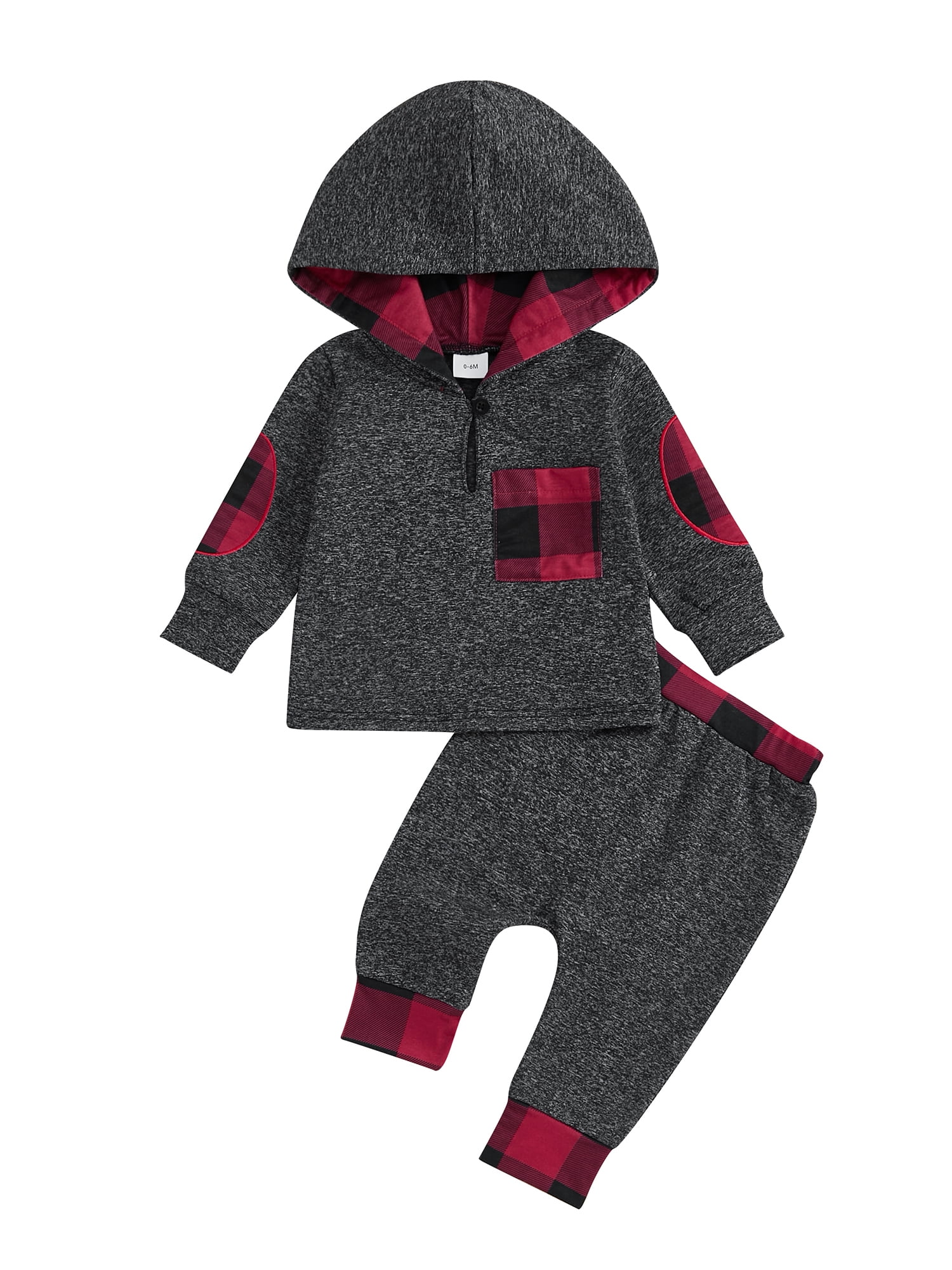 Baby Toddler Boys Pants Clothing Set, 0 6 12 18 24 Months 2T 3T Plaid ...